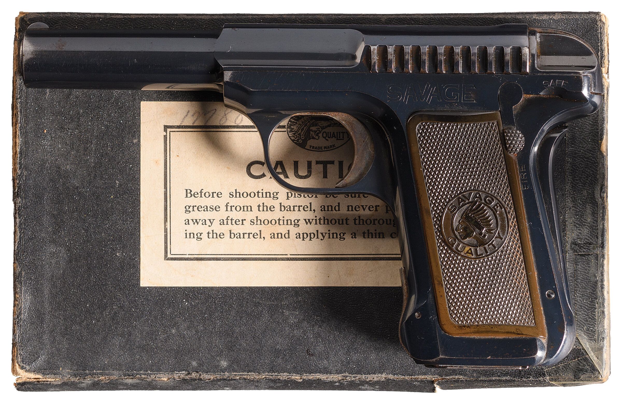 Savage Model 1915 Semi-Automatic Pistol with Factory Letter | Rock ...