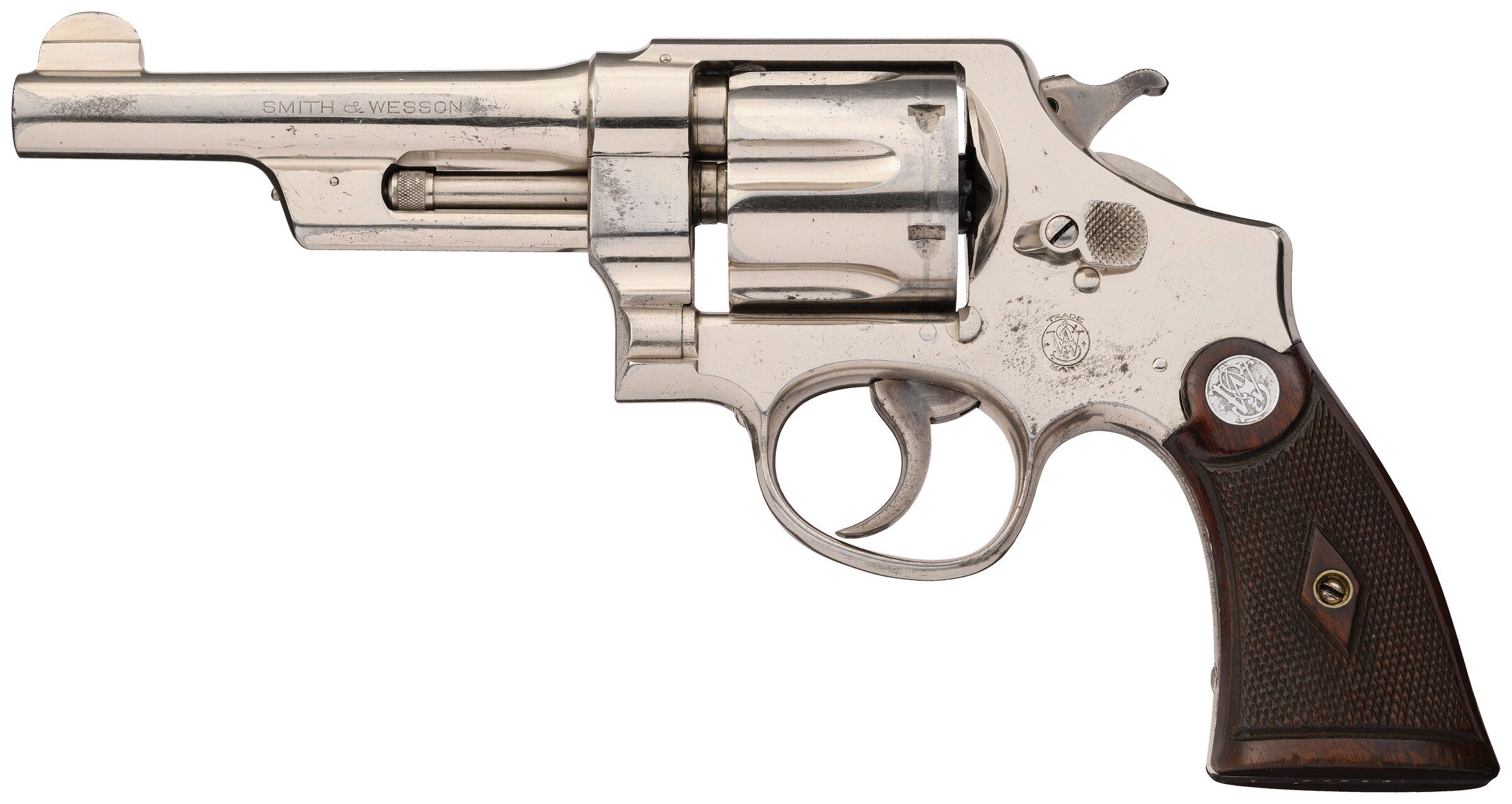Wolf & Klar Shipped Smith & Wesson .44 HE Third Model Revolver | Rock ...