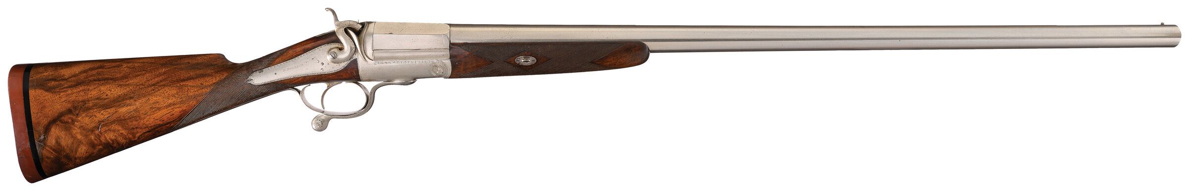 Engraved Harris Holland 4 Bore Duck Shotgun | Rock Island Auction