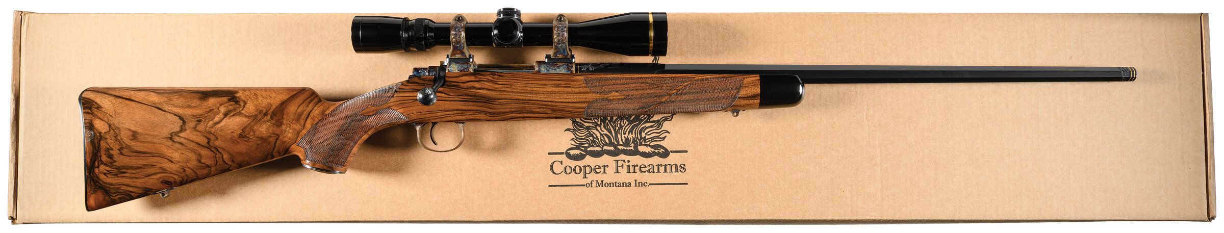 Cooper Arms Model 21 Single Shot Rifle with Scope and Box | Rock Island ...