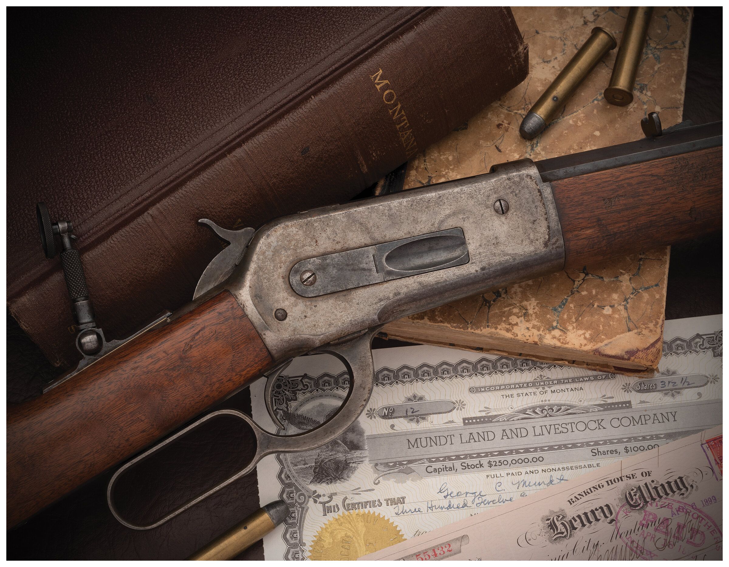 Winchester Model 1886 Rifle with Montana History | Rock Island Auction