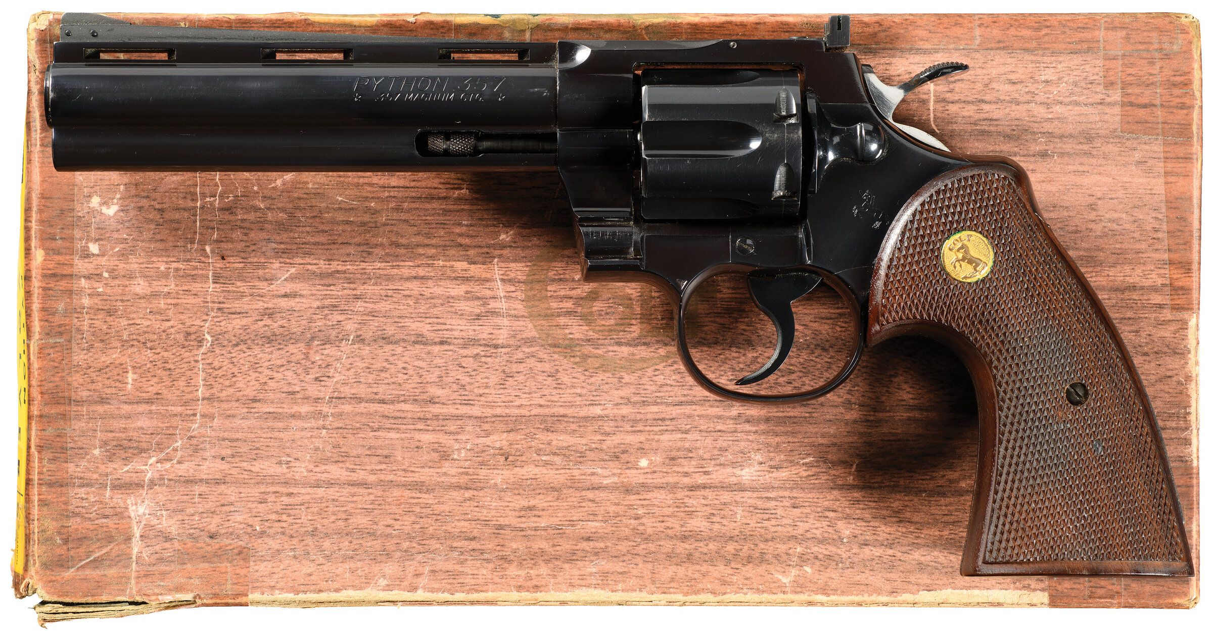 Three Digit Serial Number 315 Colt Python Double Action Revolver | Rock ...