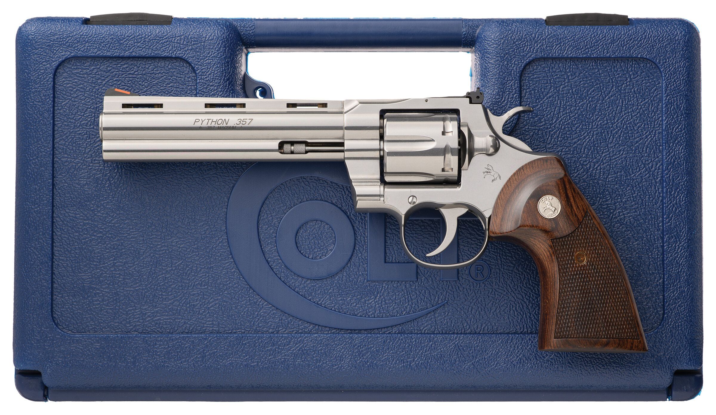 Colt Python Double Action Revolver with Case | Rock Island Auction