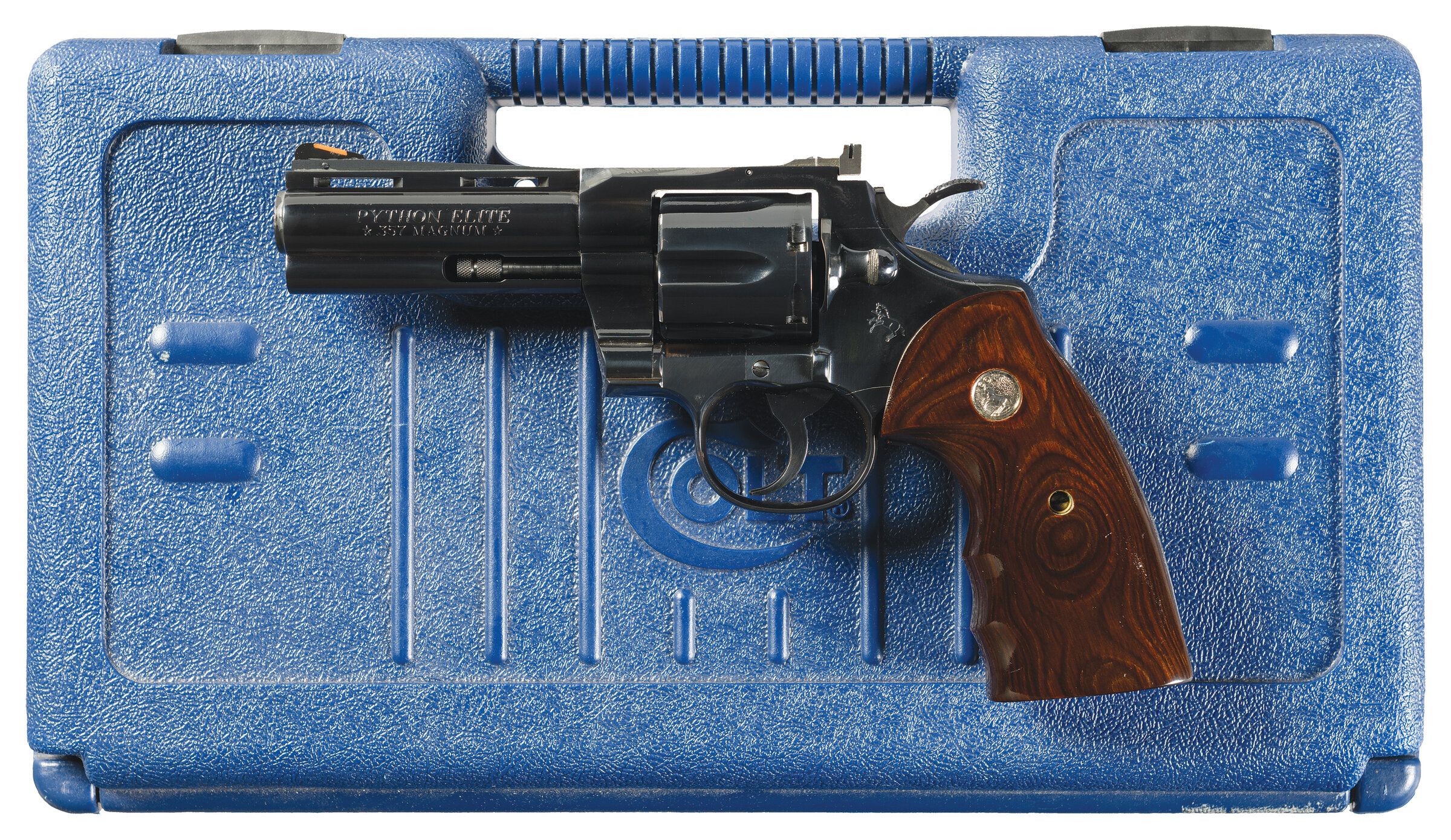 Colt Python Elite Double Action Revolver with Case | Rock Island Auction