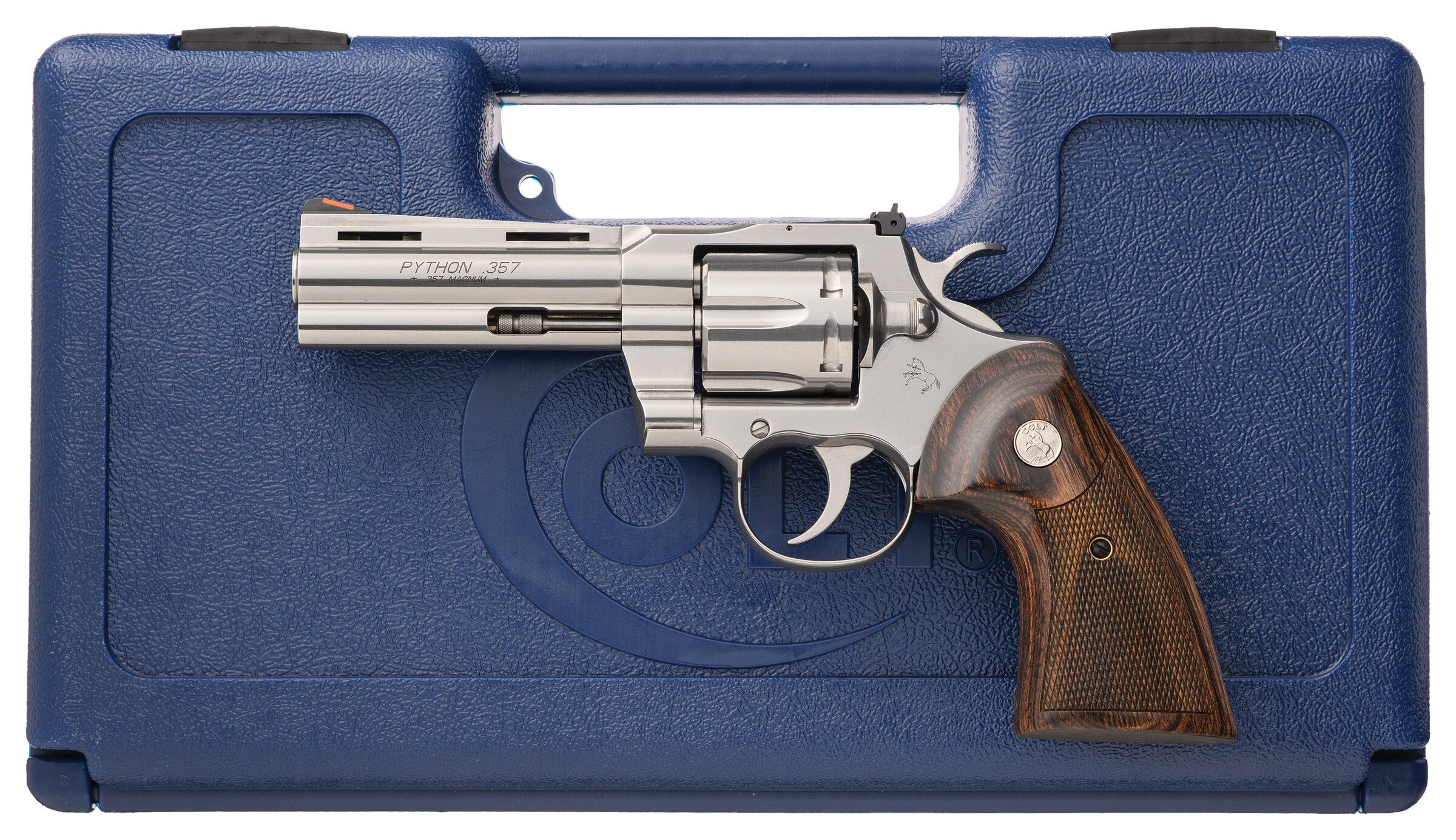 Colt Python Double Action Revolver with Case | Rock Island Auction