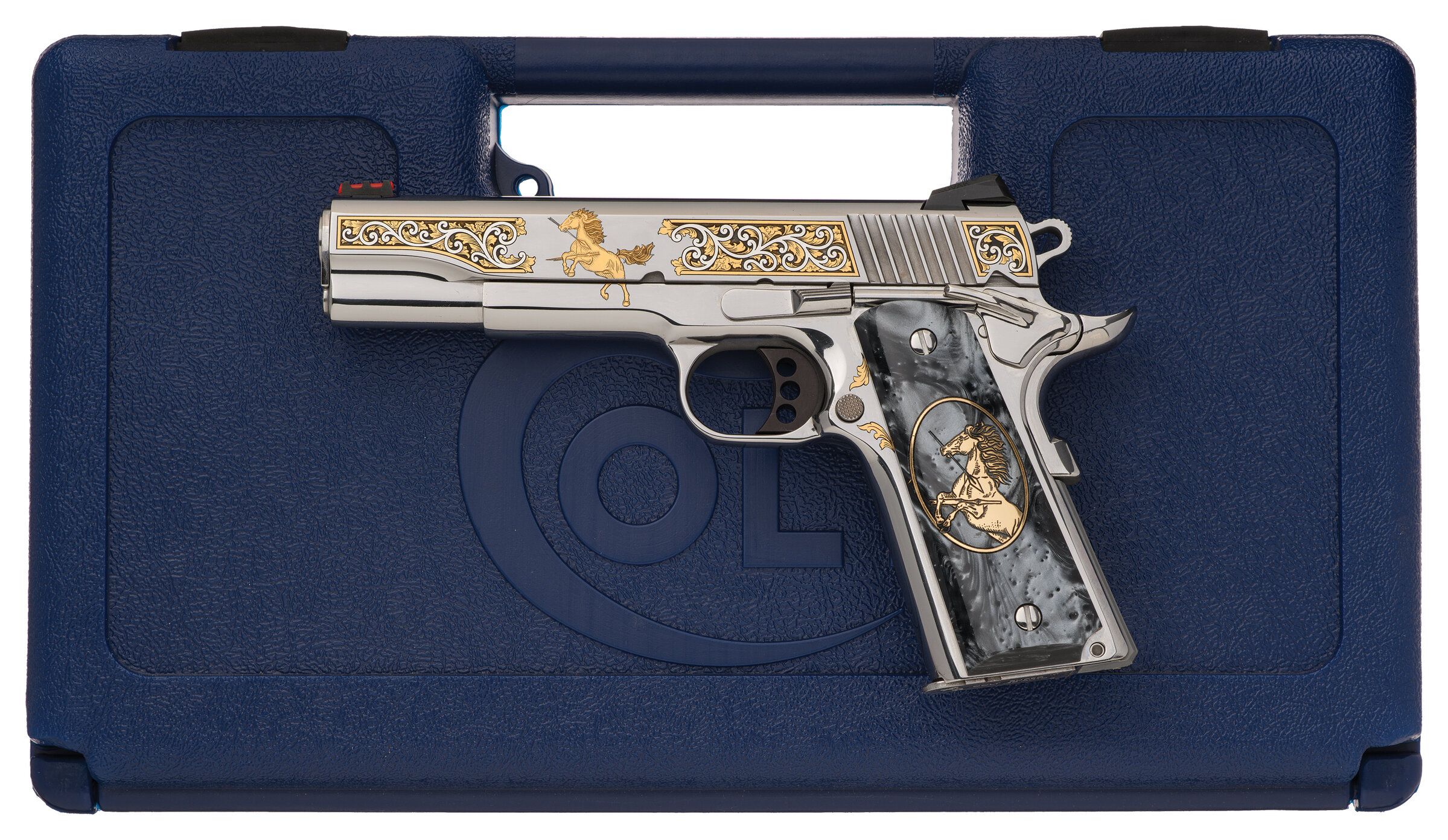 Colt El Potro Rampante Edition Government Model Pistol | Rock Island ...