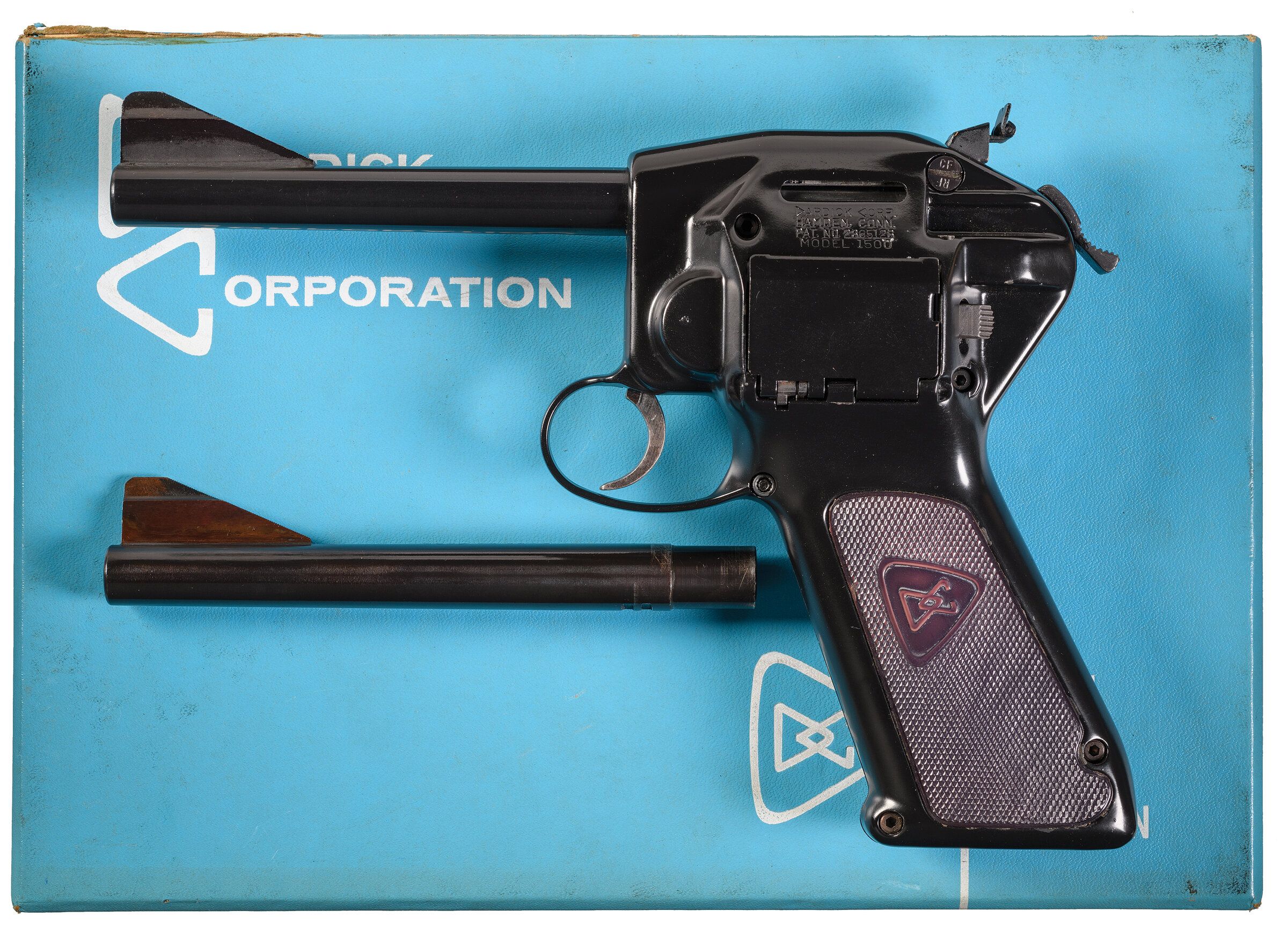 Dardick Model 1500 Autoloading Revolver with Box | Rock Island Auction