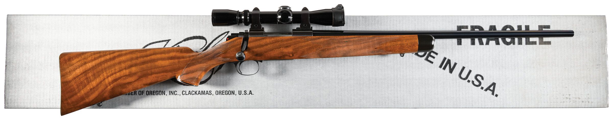 Kimber Model 84 Super America Rifle with Scope and Box | Rock Island ...