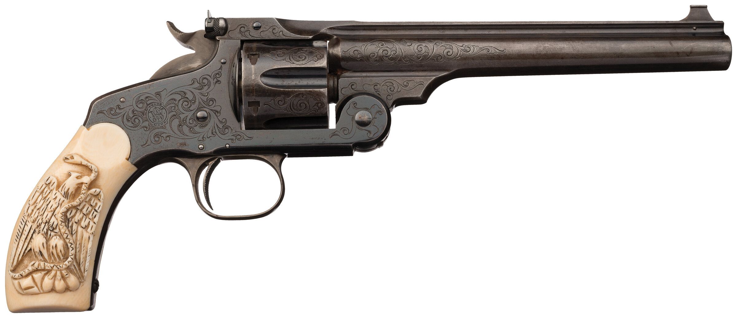 Factory Engraved Smith & Wesson New Model No. 3 Target Revolver | Rock ...