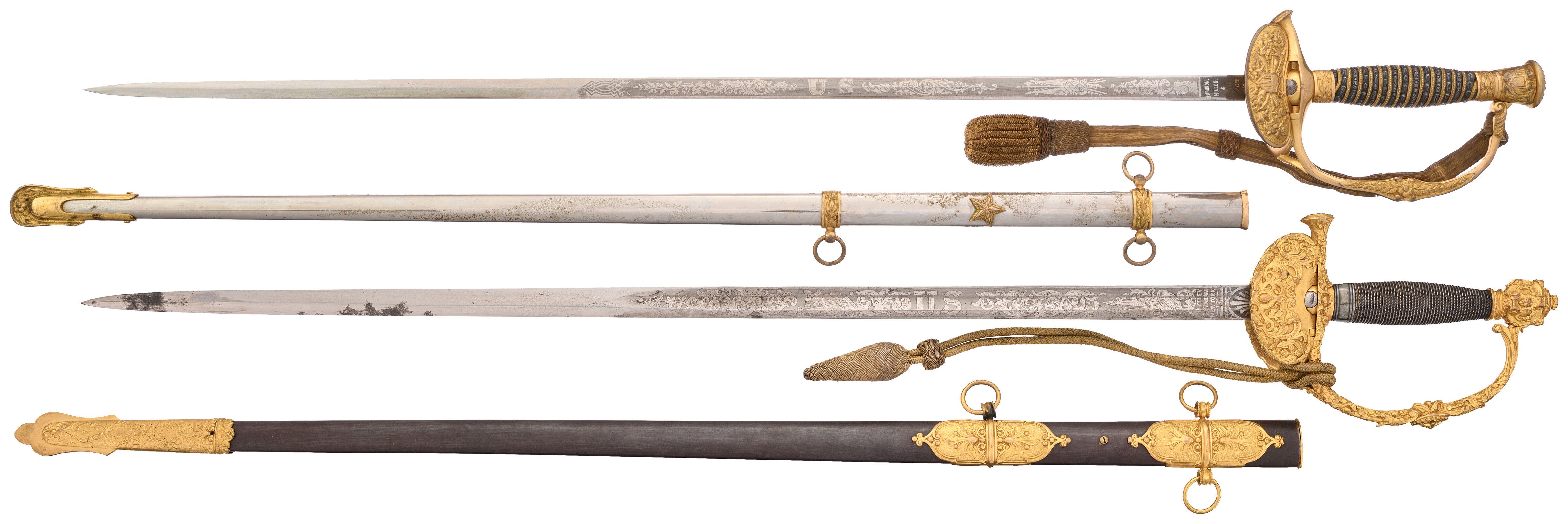 Two Officer's Dress Swords of General Nelson A. Miles | Rock Island Auction