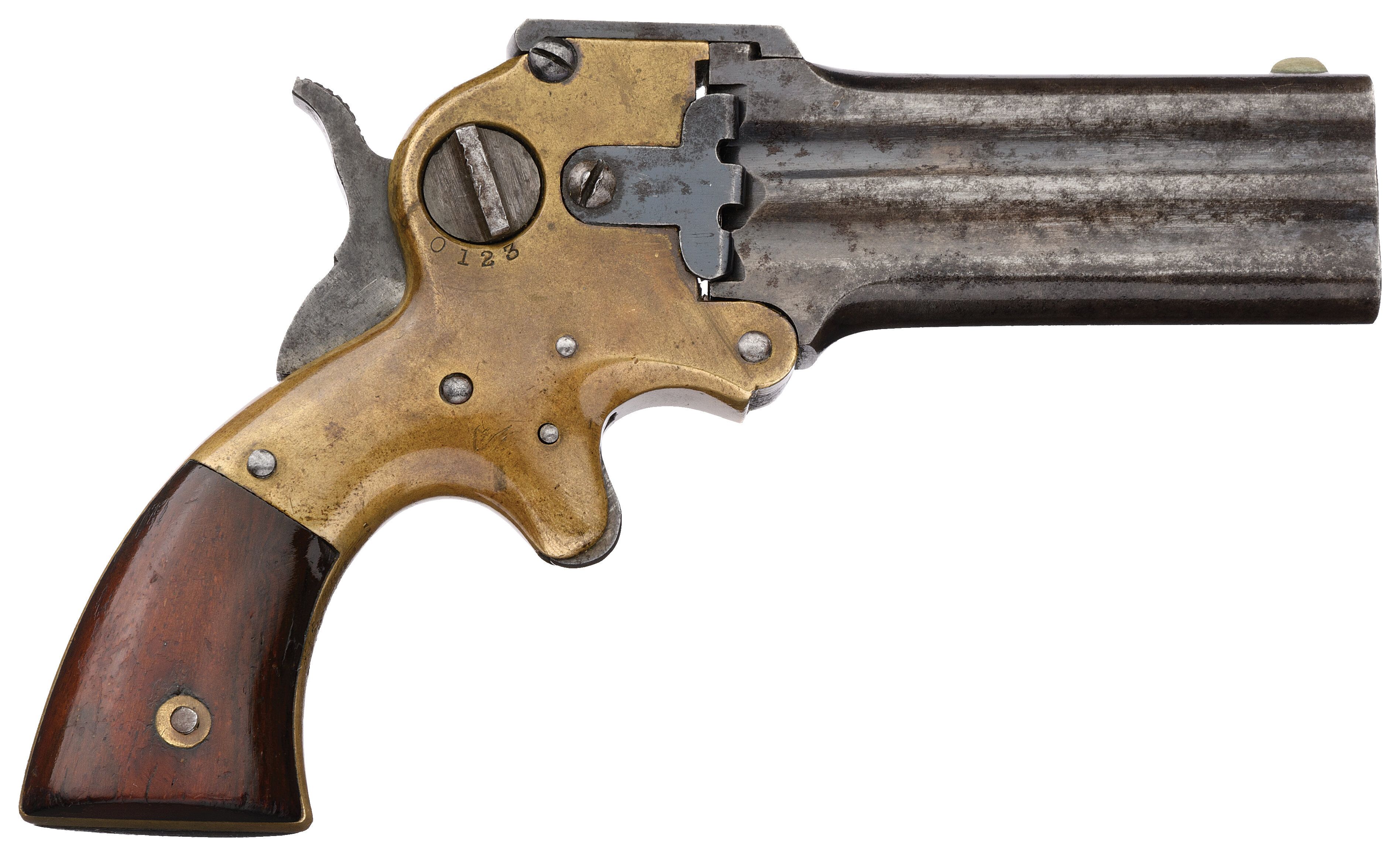 W.W. Marston Superposed Three Barrel .32 Derringer | Rock Island Auction