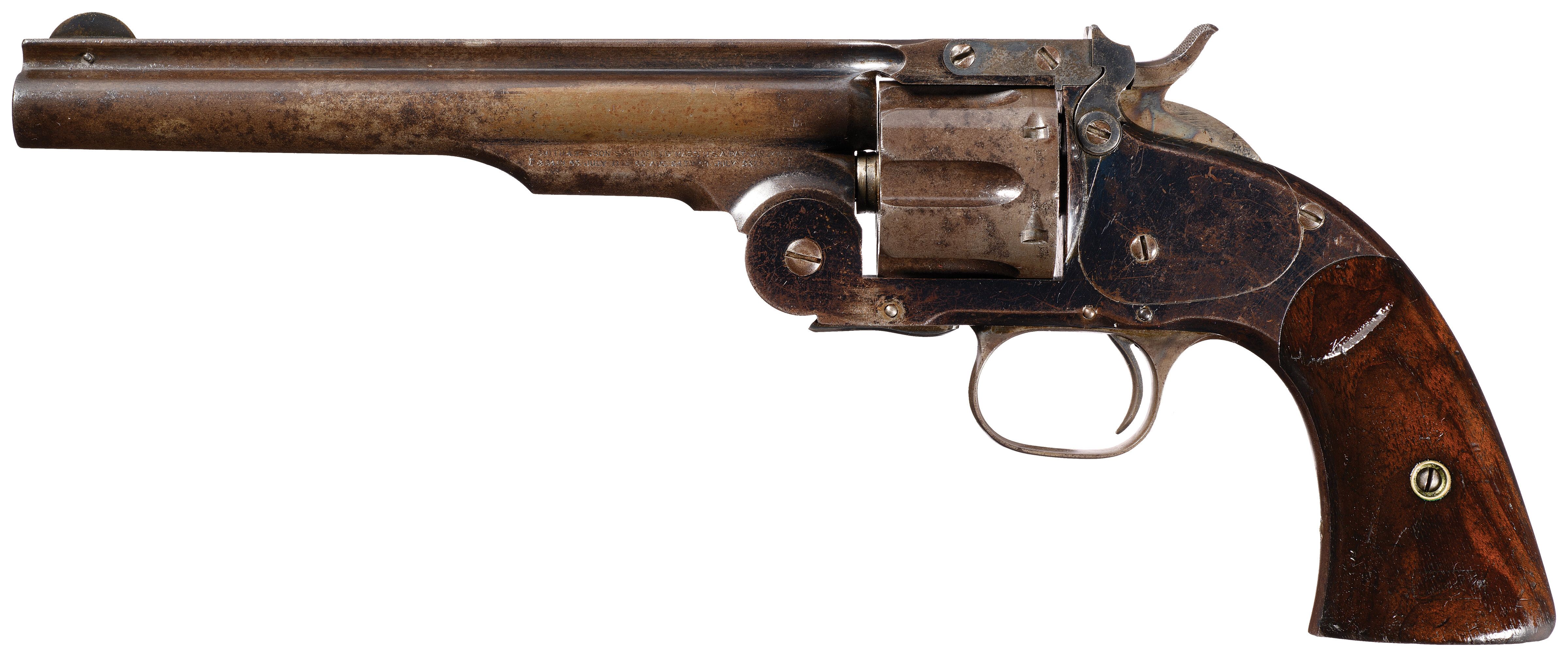 San Francisco Police Marked U.S. S&W Schofield Revolver | Rock Island ...