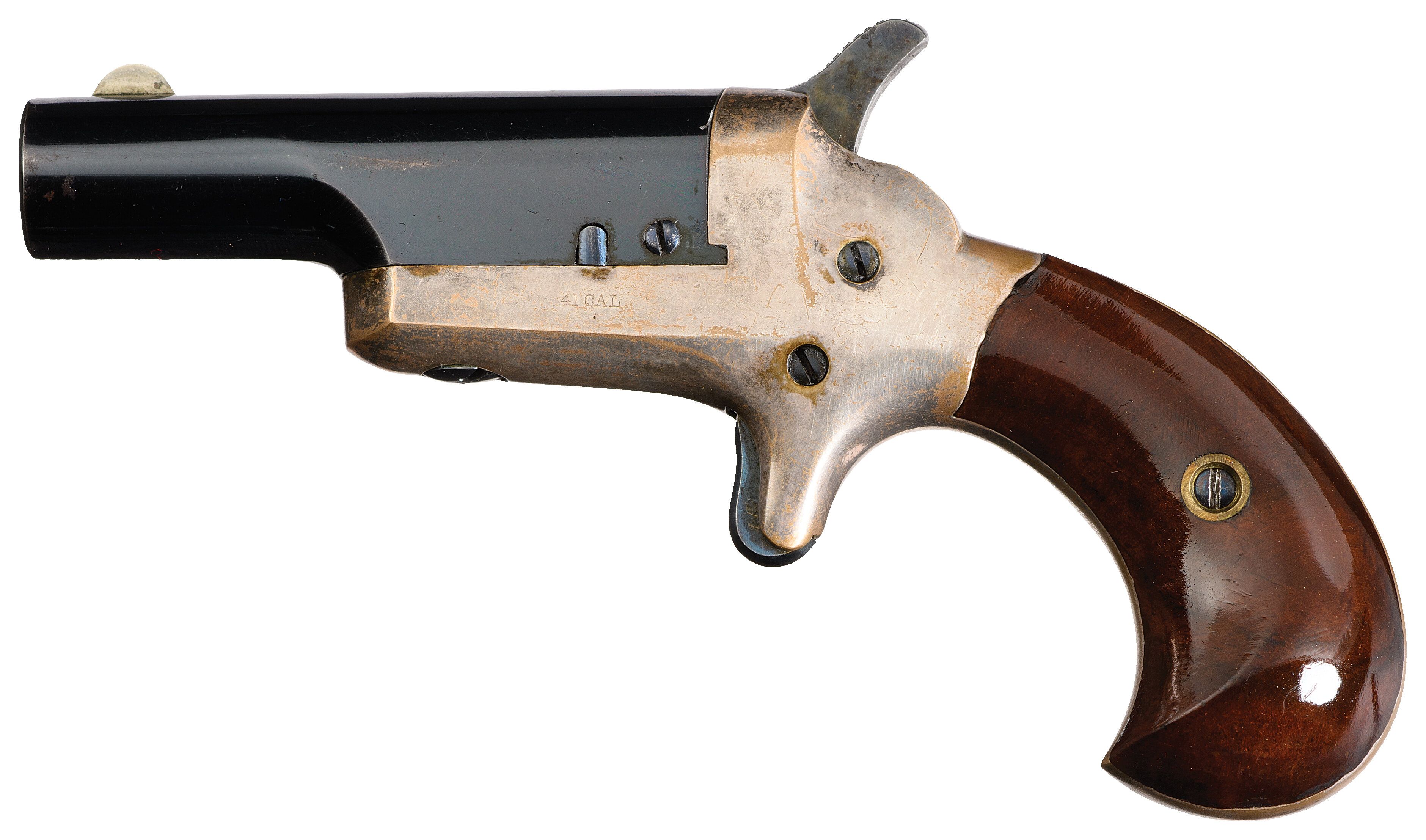 London Proof Silver Plated Colt Third Model Derringer | Rock Island Auction