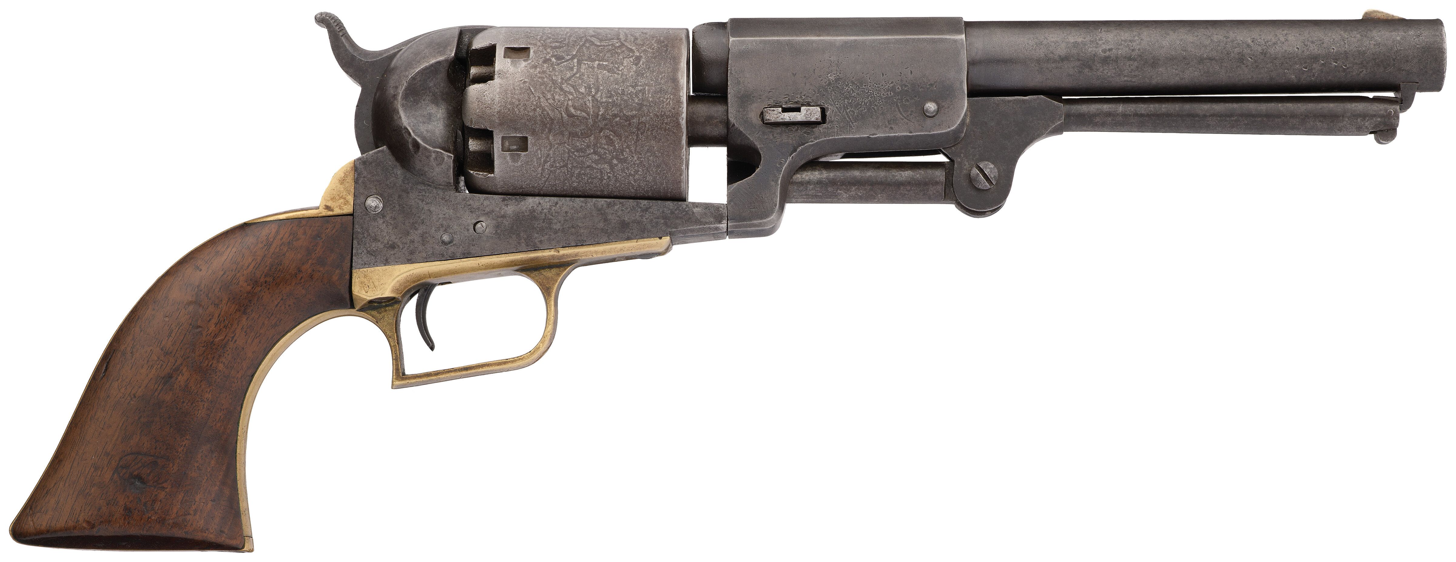 U.S. Colt Second Model Dragoon Percussion Revolver | Rock Island Auction
