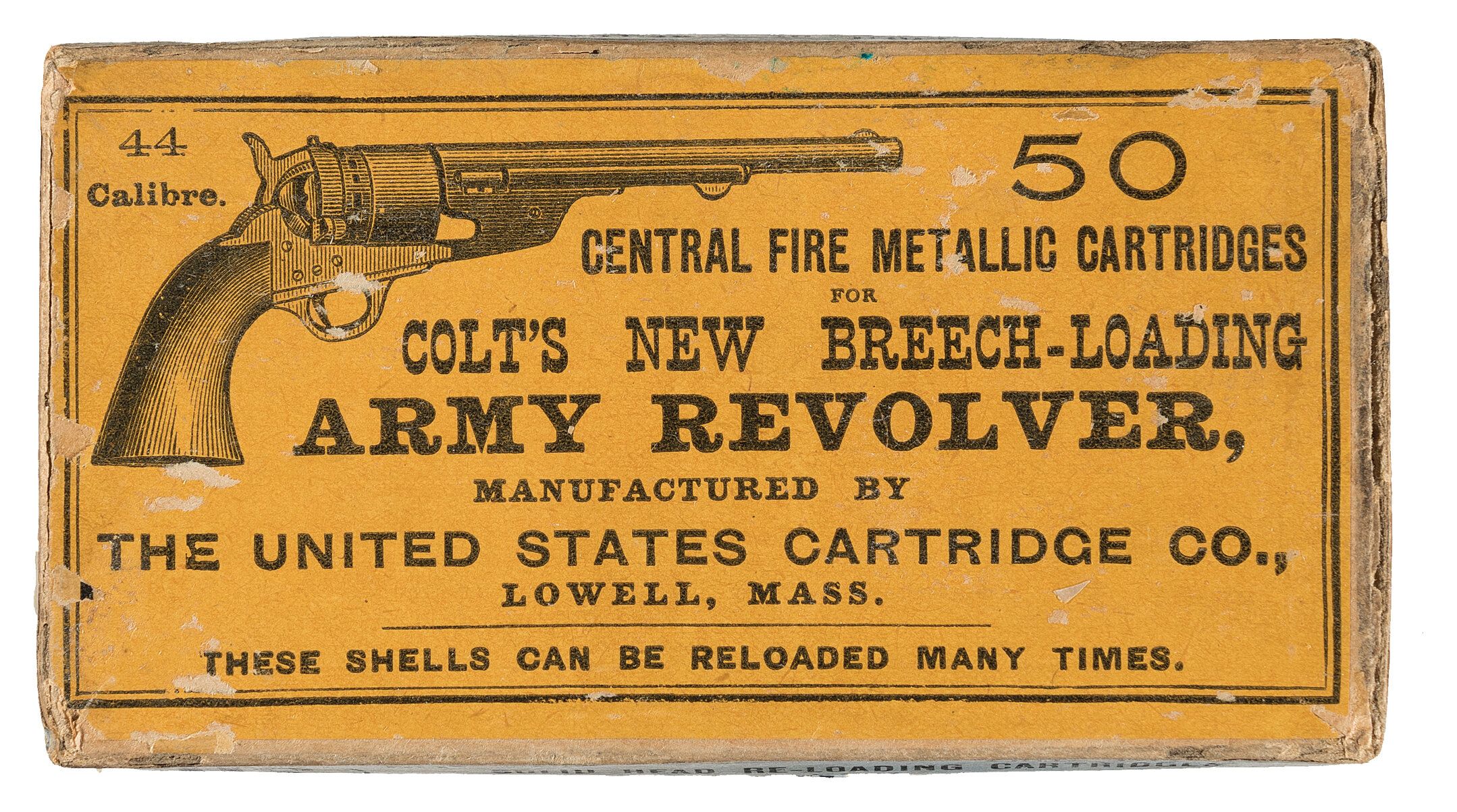 US Cartridge Co. Colt Model Army Conversion Revolver Cartridges | Rock ...