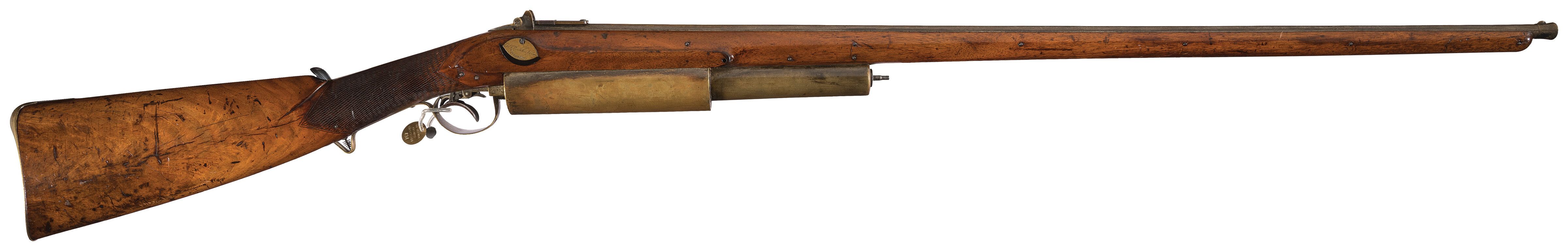 19th Century Prototype Air Gun by J.T. Grahnholm of Sweden | Rock ...