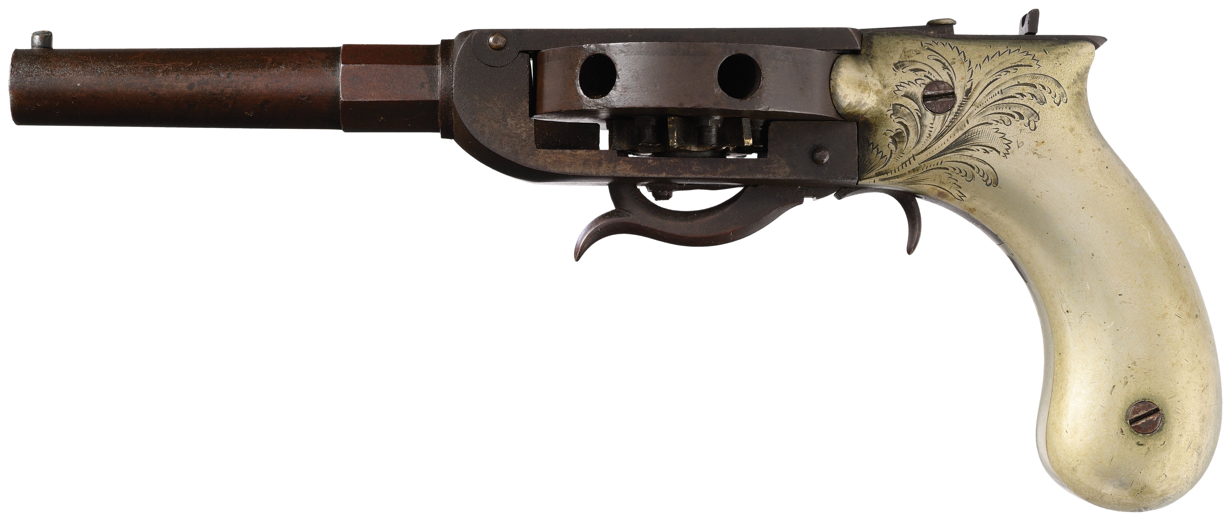 Serial Number "60" C.B. Allen Cochran Turret Revolver | Rock Island Auction