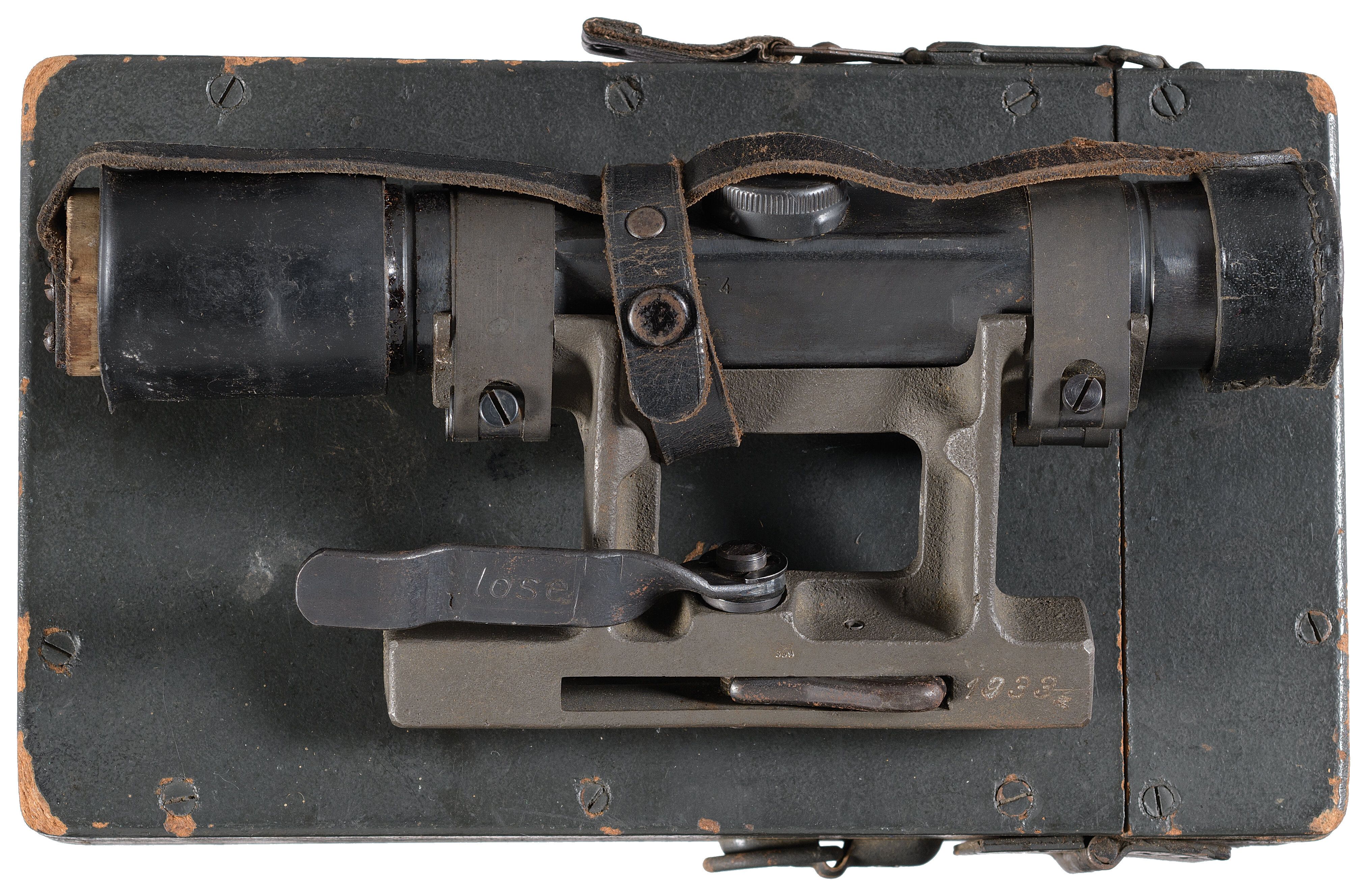 Voitlander "ddx" ZF4 Scope with Mount and Case | Rock Island Auction