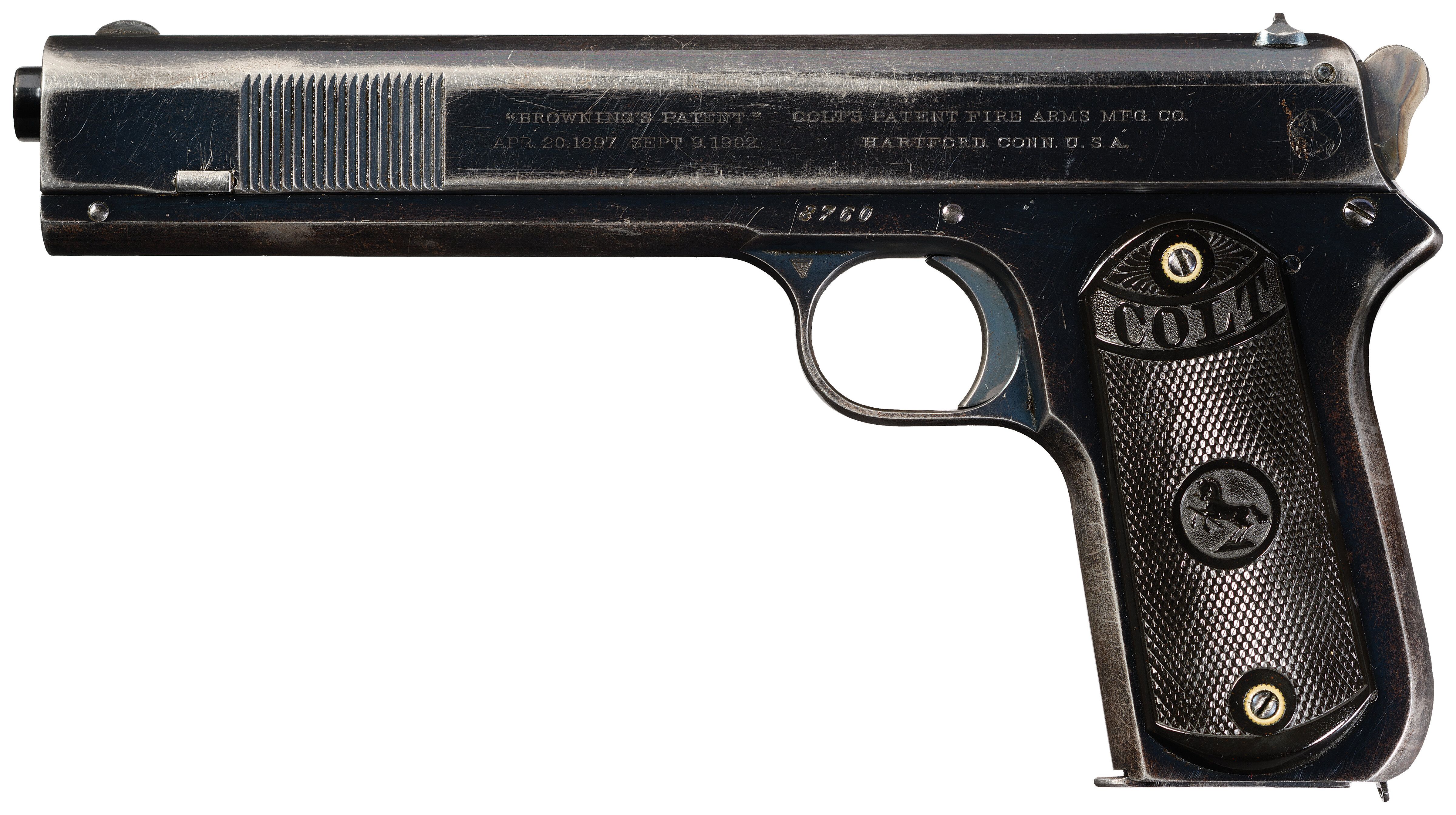 Colt Model 1902 Sporting Semi-Automatic Pistol | Rock Island Auction