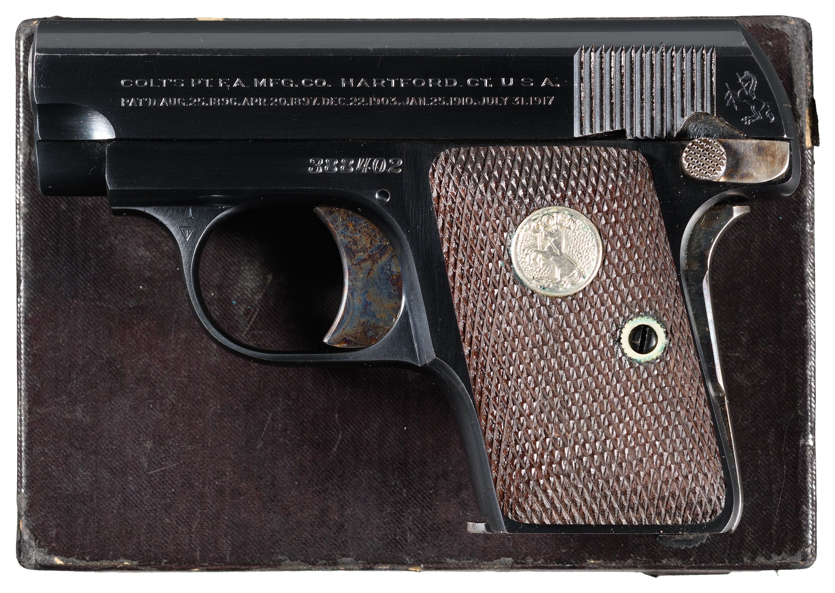 Colt Model 1908 Vest Pocket Semi-Automatic Pistol | Rock Island Auction