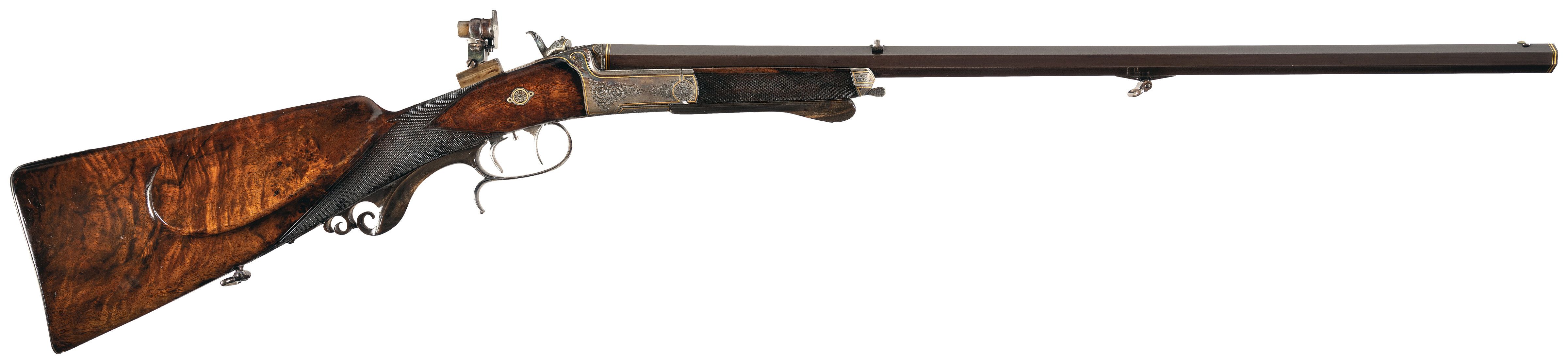 M.A. Saam Left-Handed Rotary Underlever Stalking Rifle | Rock Island ...