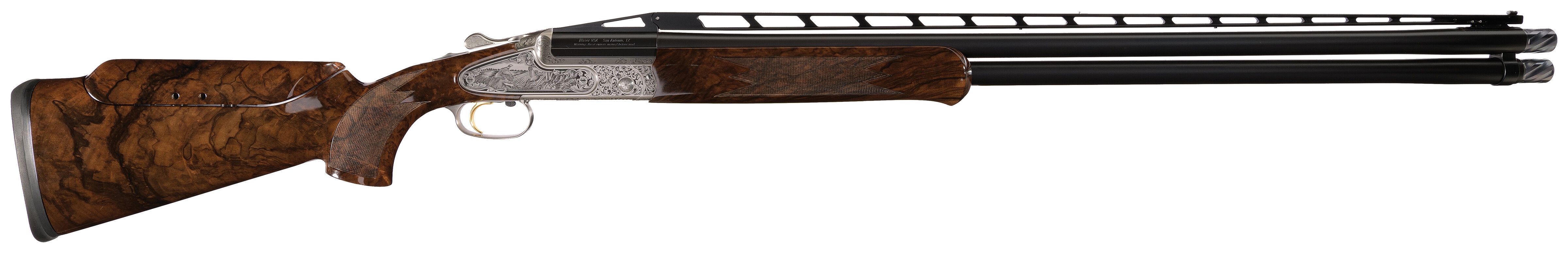 Diego Bonsi Signed and Engraved Blaser F3 Over/Under Shotgun | Rock ...