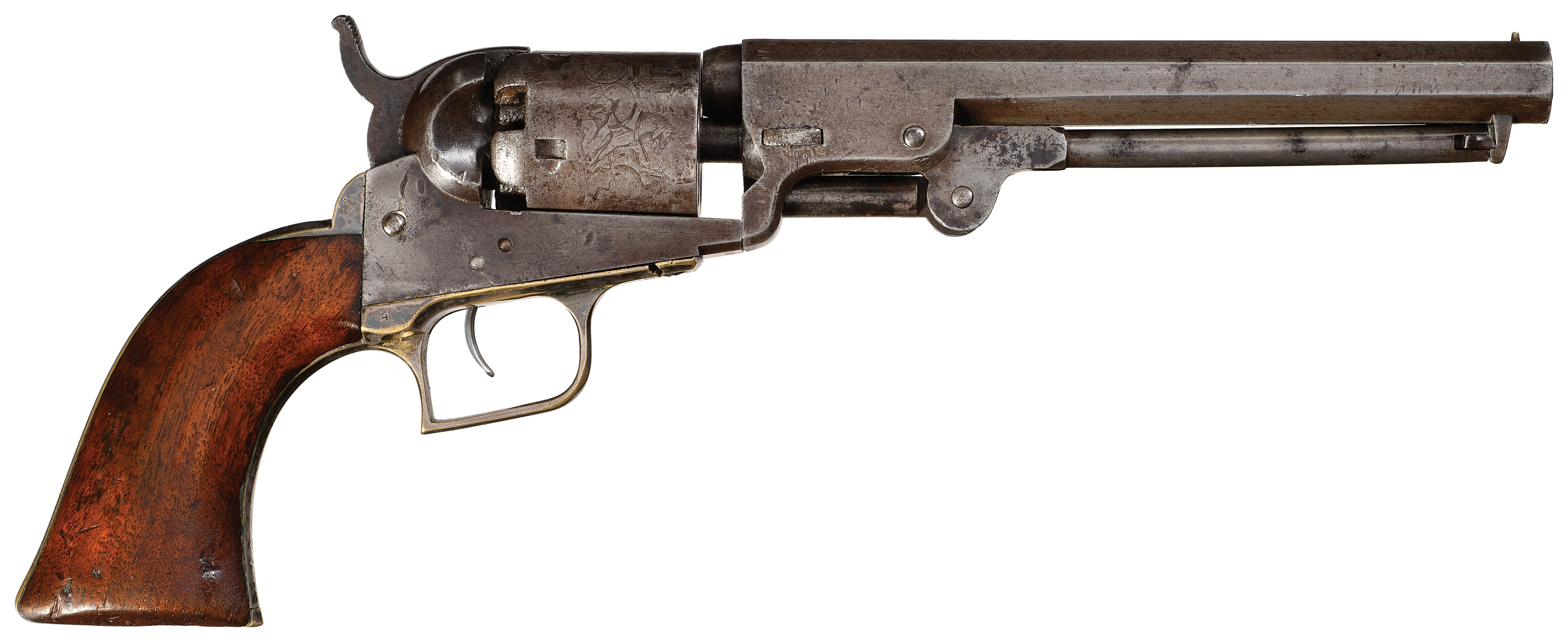 Colt Model 1848 Baby Dragoon Revolver with Loading Lever | Rock Island ...