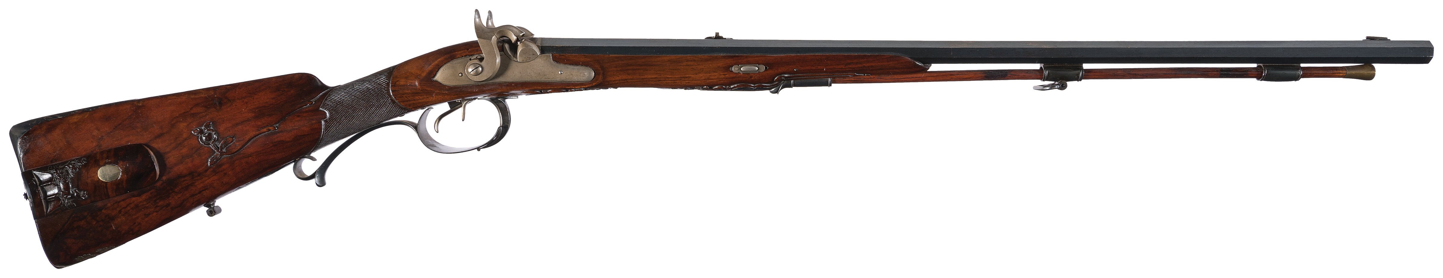 Percussion Conversion Double Barrel Combination Gun by Grossman | Rock ...