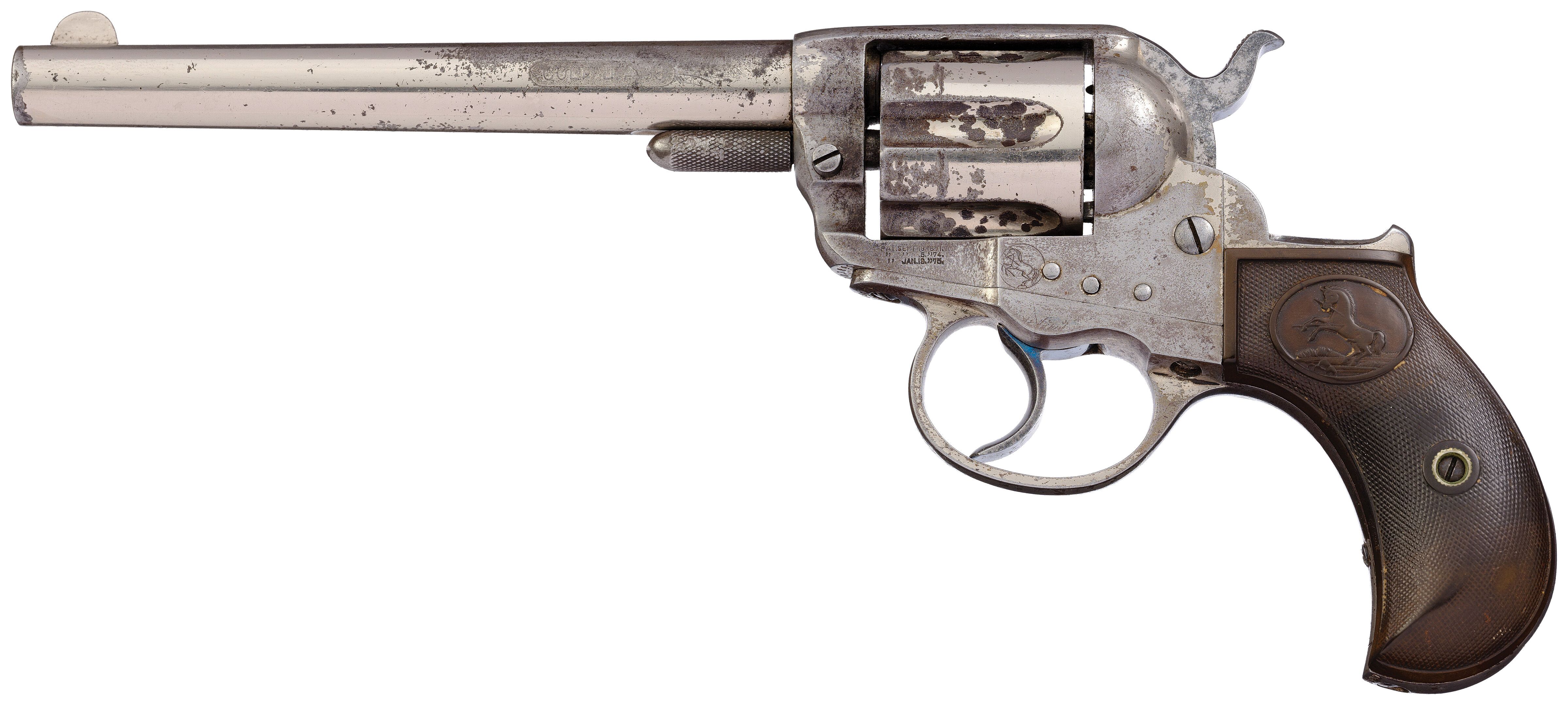 Antique Colt Model 1877 Lightning Revolver | Rock Island Auction