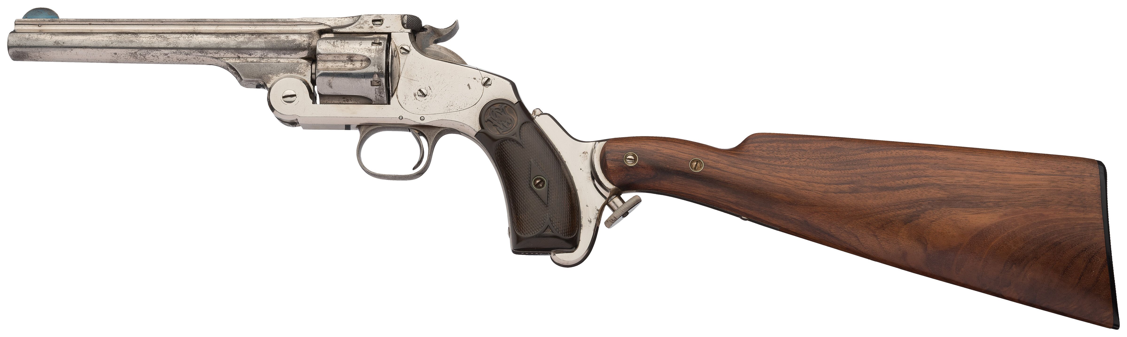 Smith & Wesson New Model No. 3 Revolver with Stock | Rock Island Auction