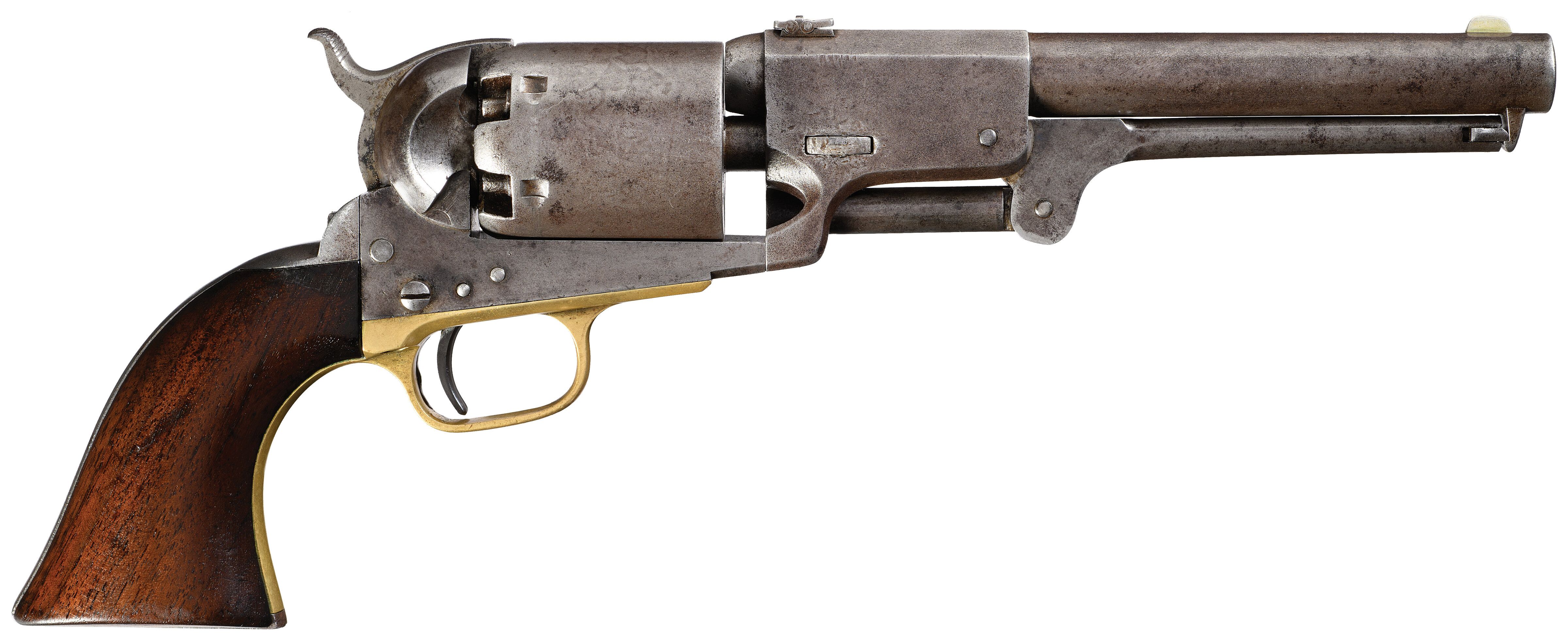 U.S. Marked Colt Third Model Dragoon Percussion Revolver | Rock Island ...