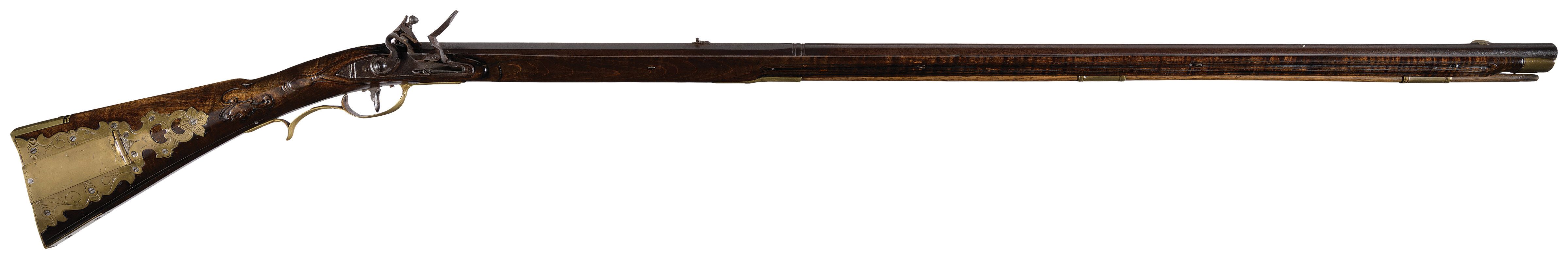 Copy of a Peter Berry Golden Age Flintlock American Long Rifle | Rock ...