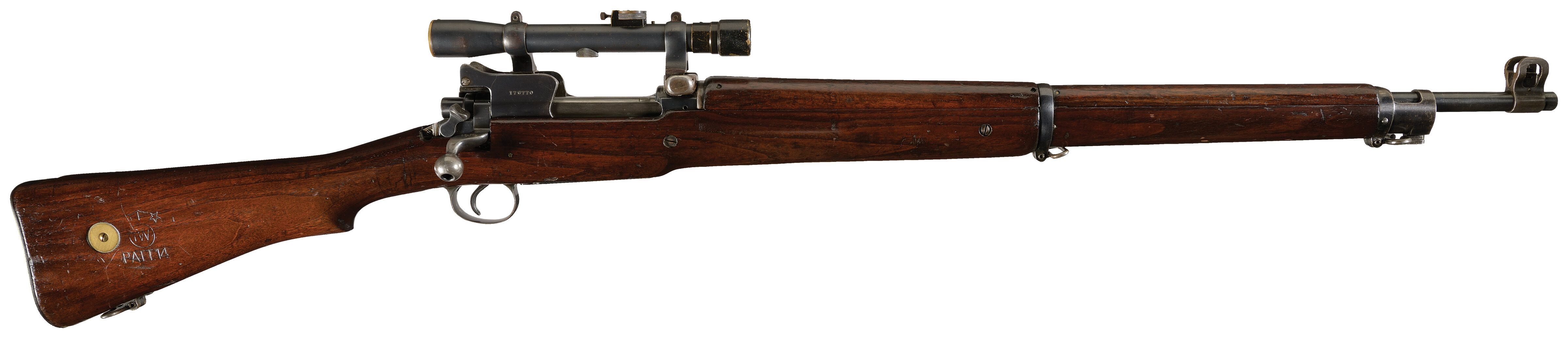 British Contract Winchester P14 No. 3. Mk I* (T) Sniper Rifle | Rock ...