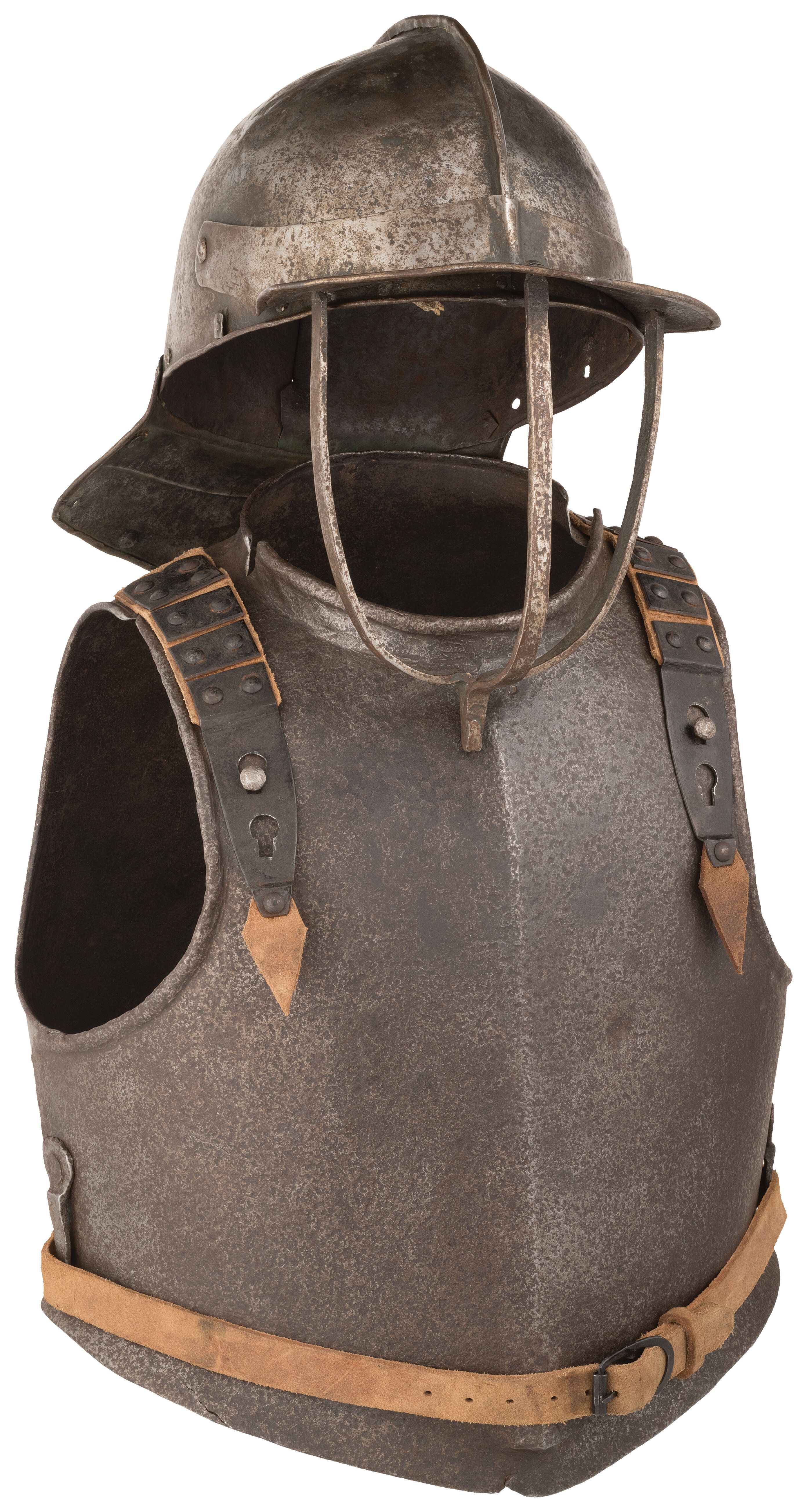 Set of 17th Century English Harquebusier Half-Armour | Rock Island Auction