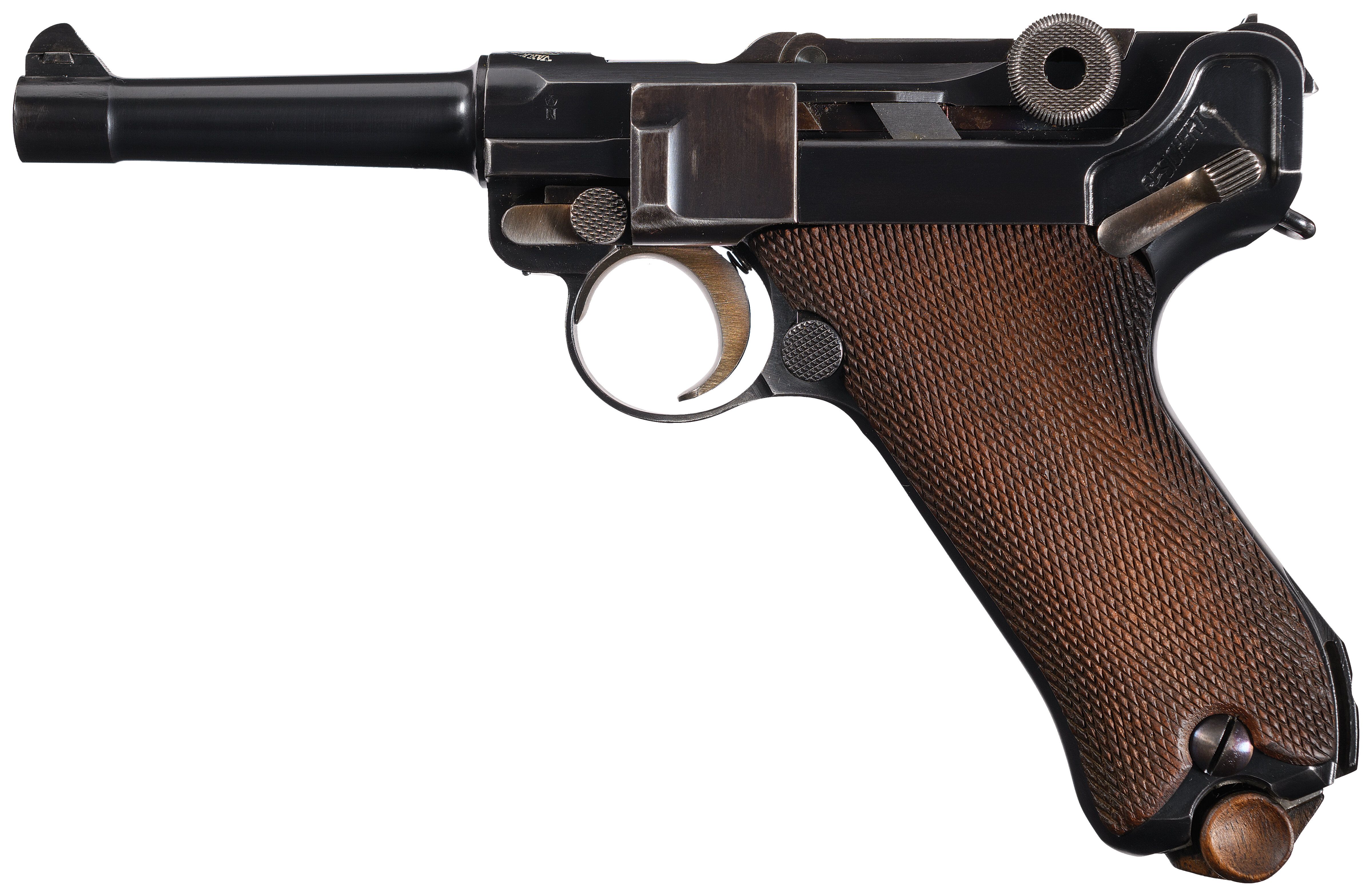 Correctional Institution Marked Finnish Contract DWM Luger | Rock ...