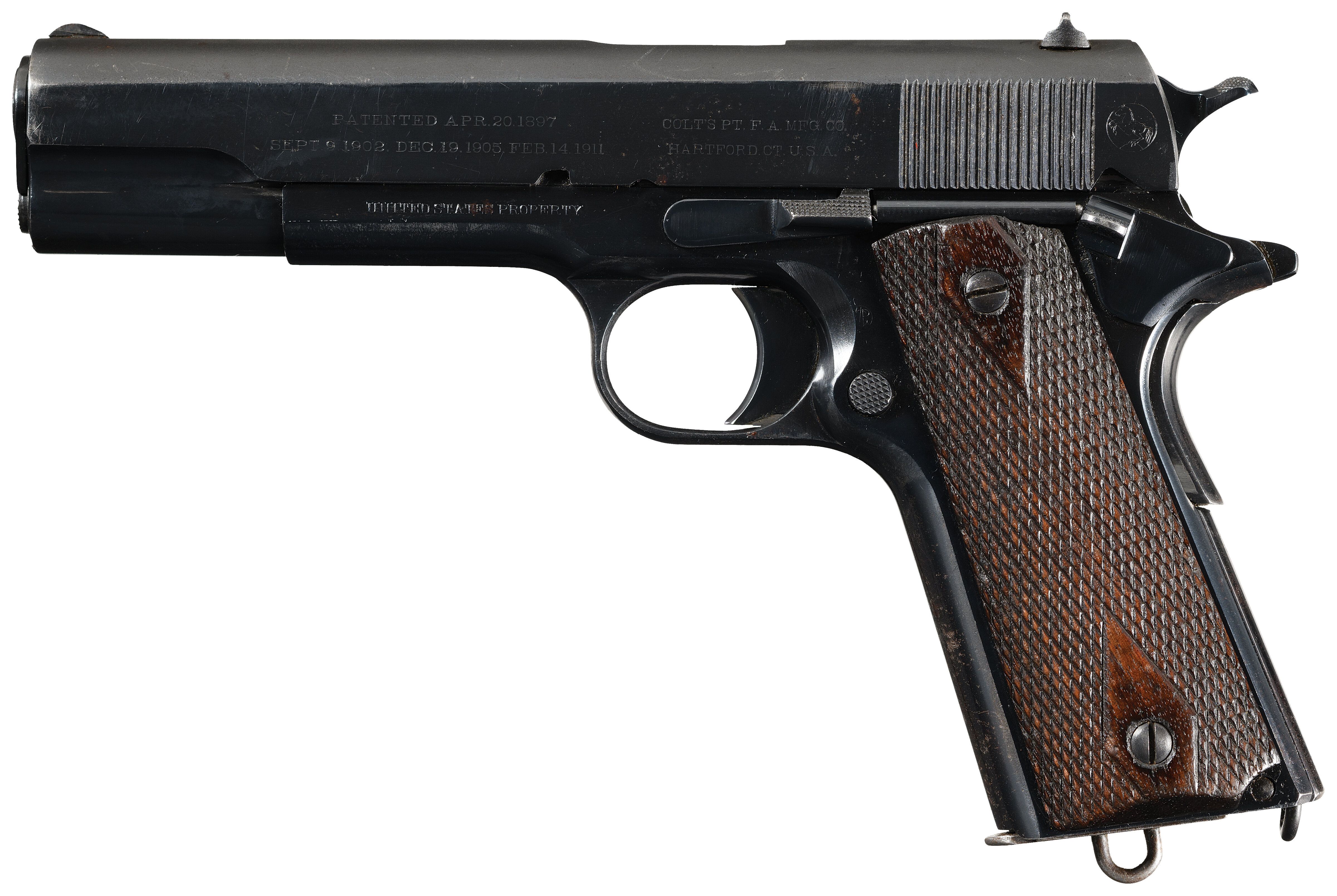 Early 1912 Production U.S. Navy Contract Colt Model 1911 Pistol | Rock ...