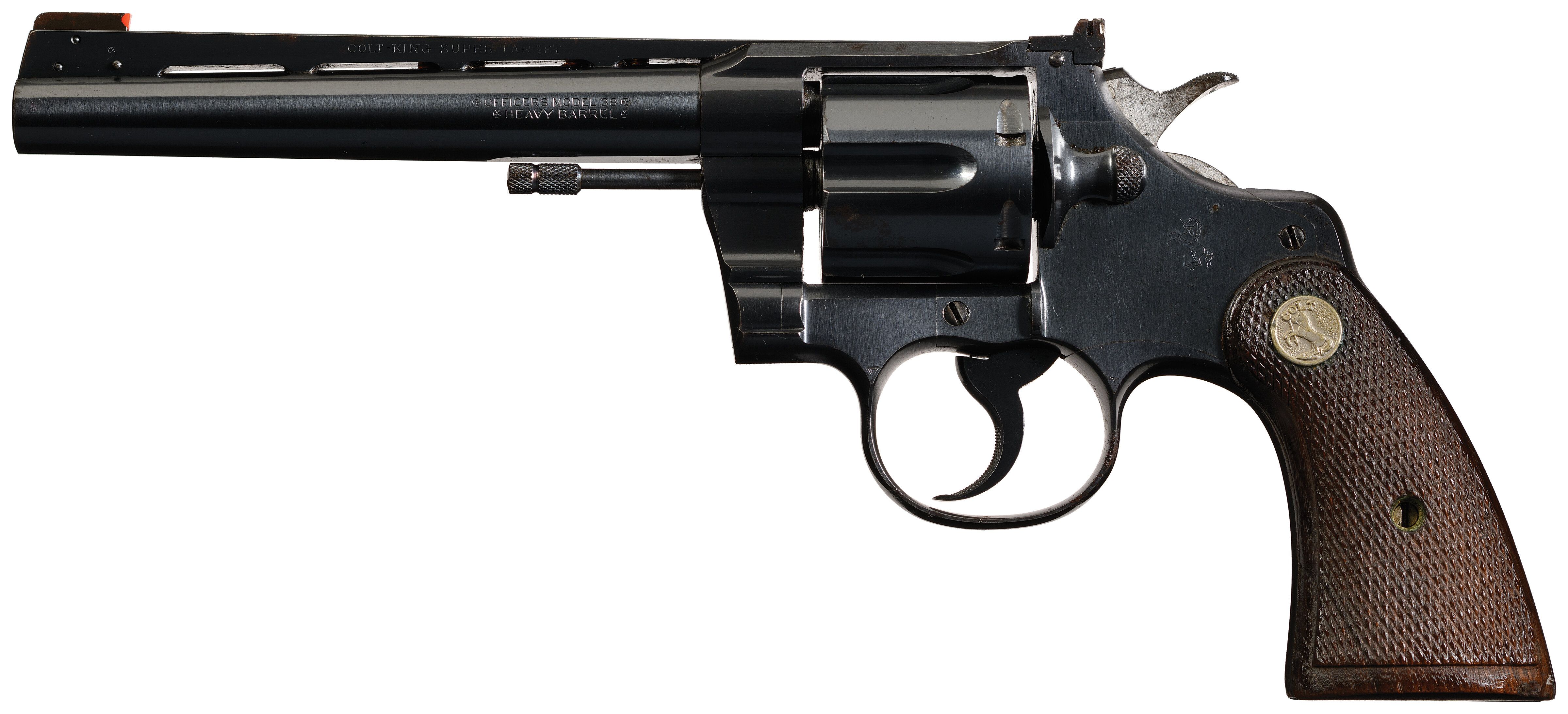 Colt-King Super Target Official Police Heavy Barrel Revolver | Rock ...