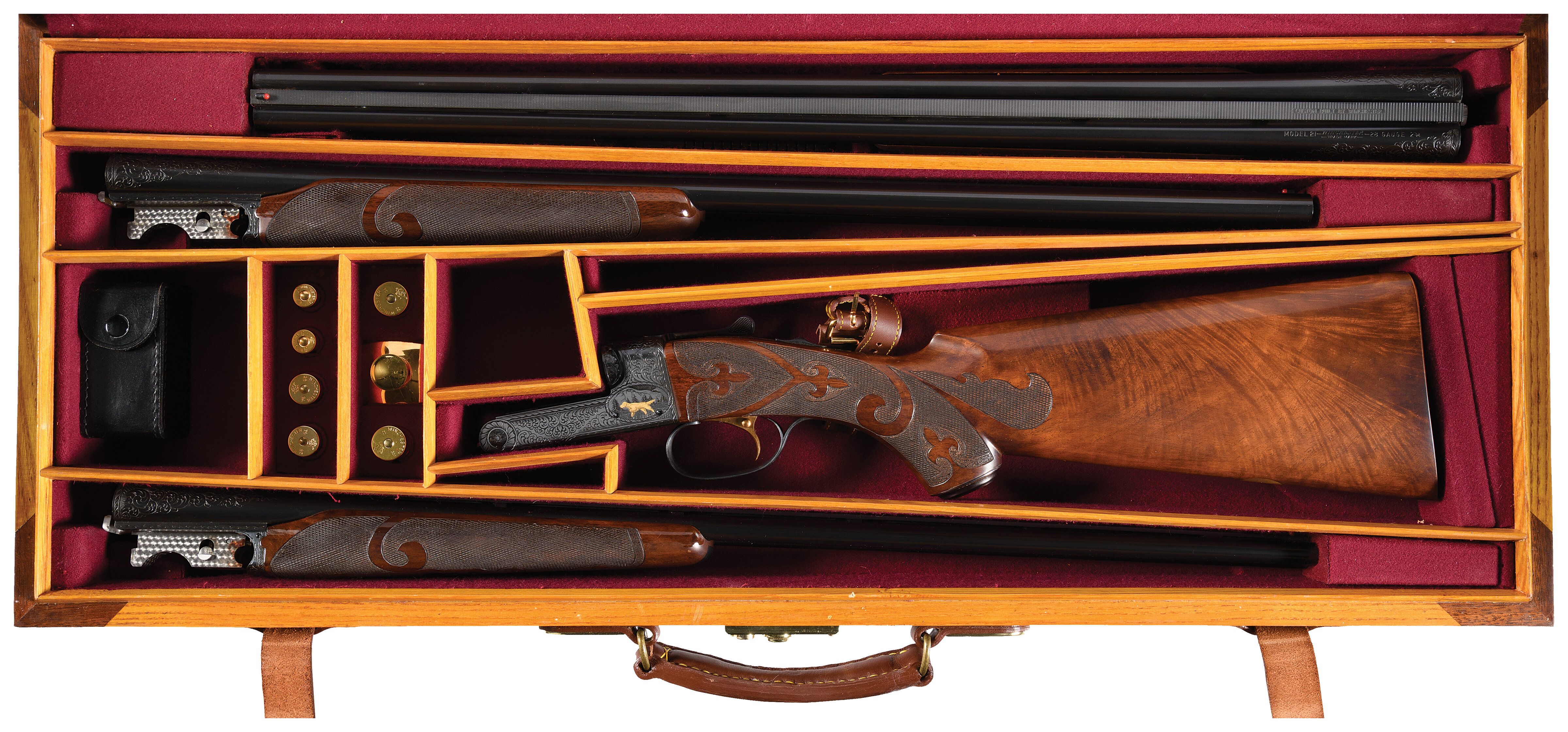 Winchester Model 21 Grand American Style Shotgun 3 Barrel Set | Rock ...