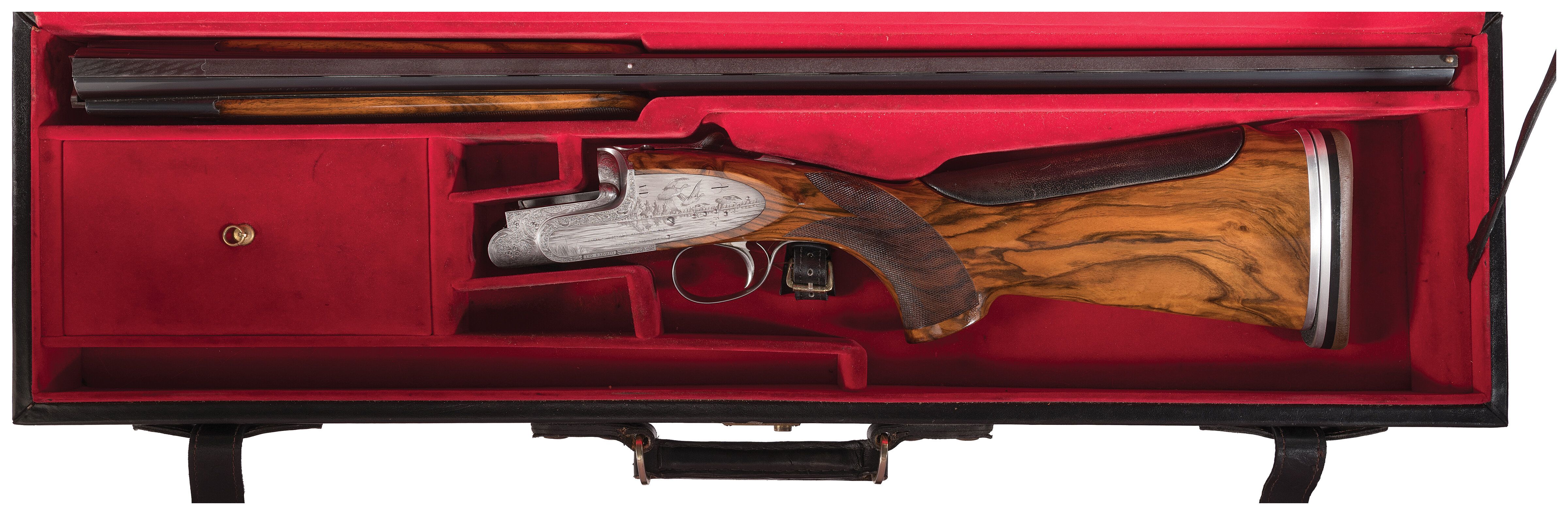 Tomasoni Engraved Ivo Fabbri Sidelock Over/Under Shotgun | Rock Island ...