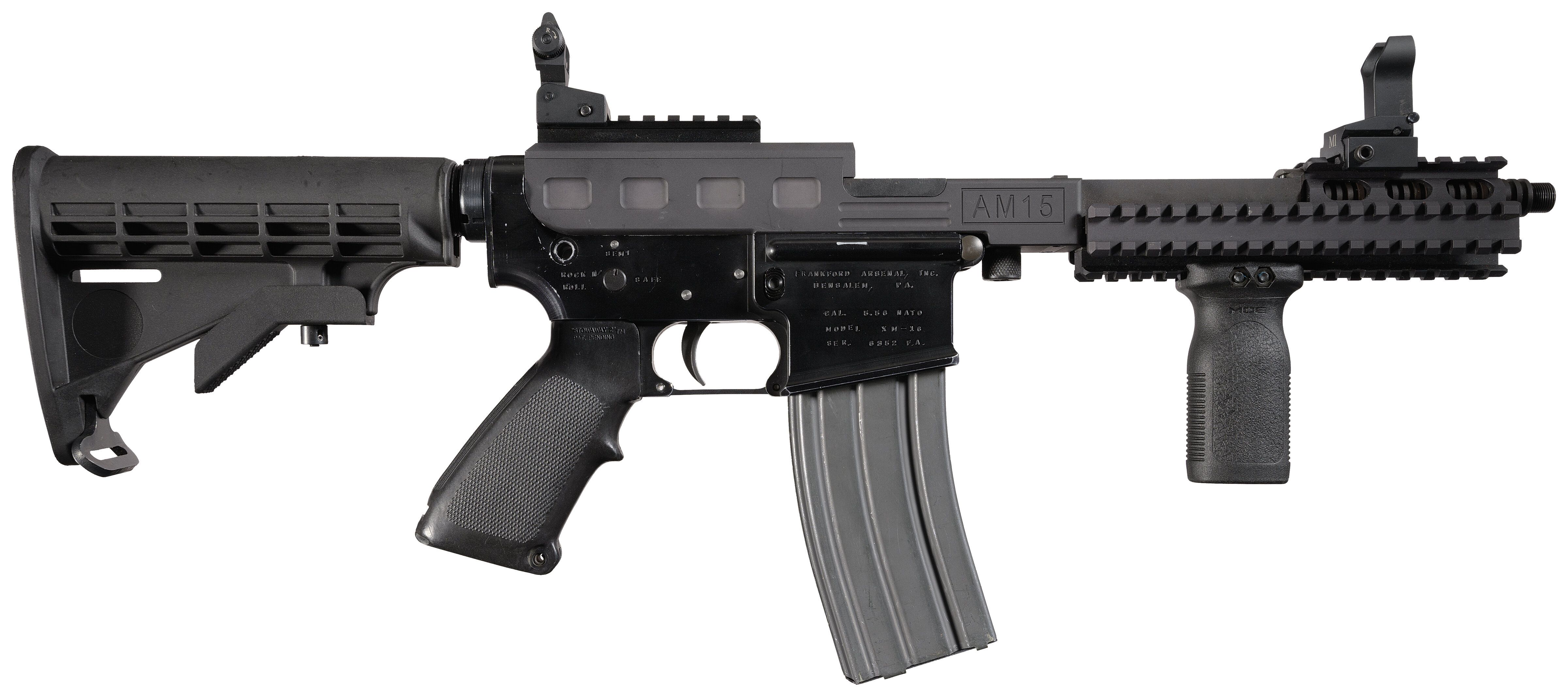 Frankford/Palmetto/SGW XM16, Class III/NFA Fully Transferable | Rock ...