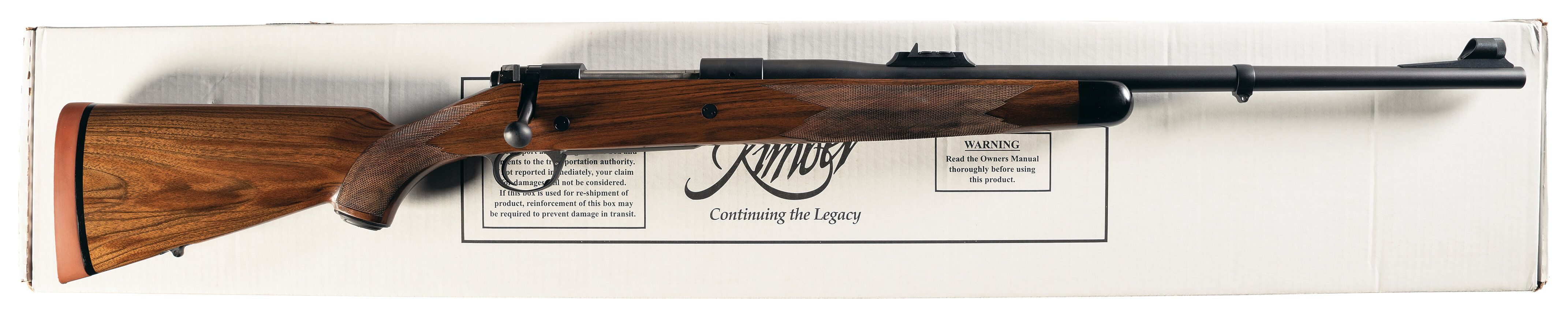 Kimber Model 8400 Caprivi Bolt Action Rifle in .458 Lott | Rock Island ...