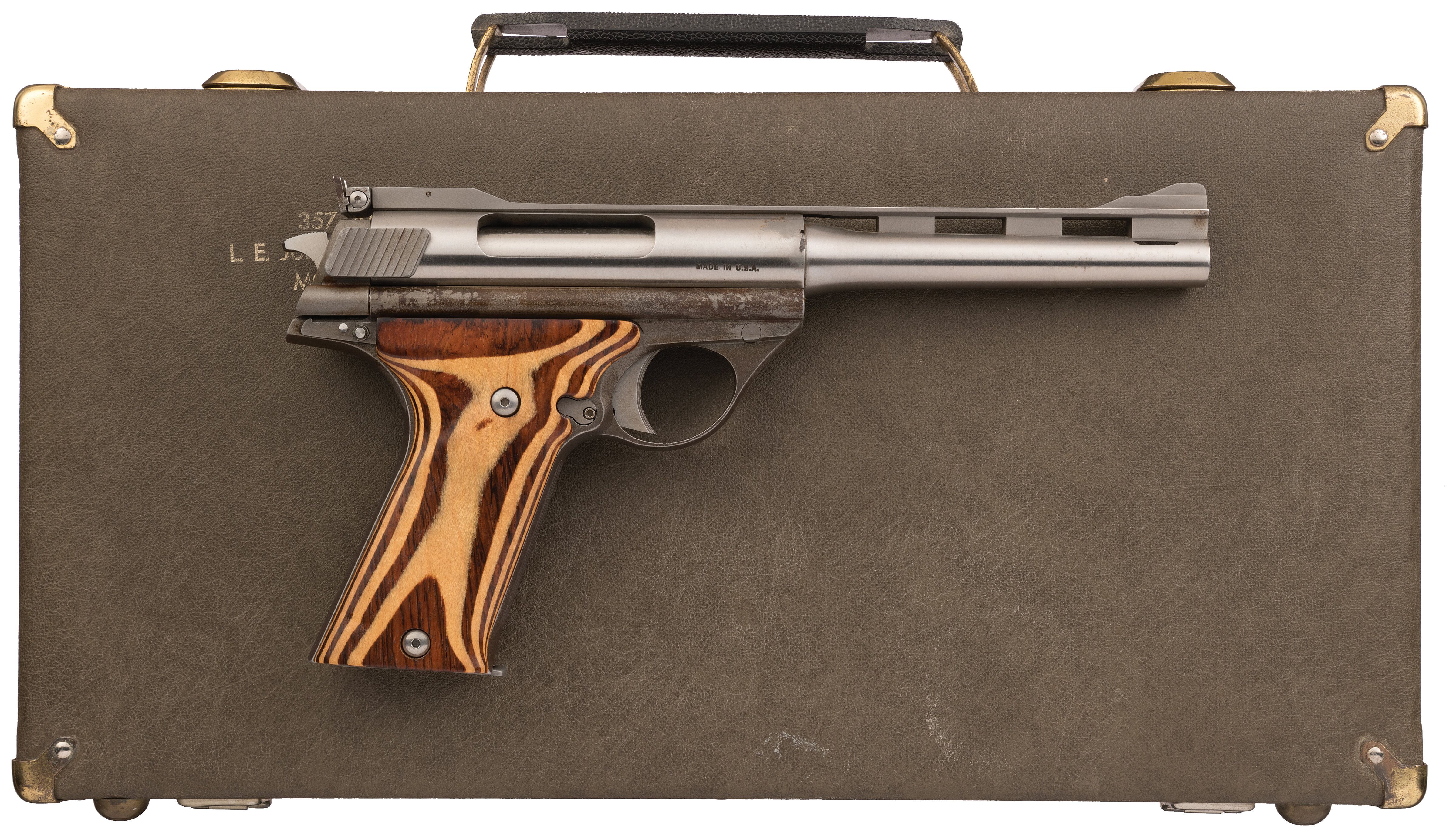 TDE/L.E. Jurras Custom Model 100 Auto Mag Semi-Automatic Pistol | Rock ...