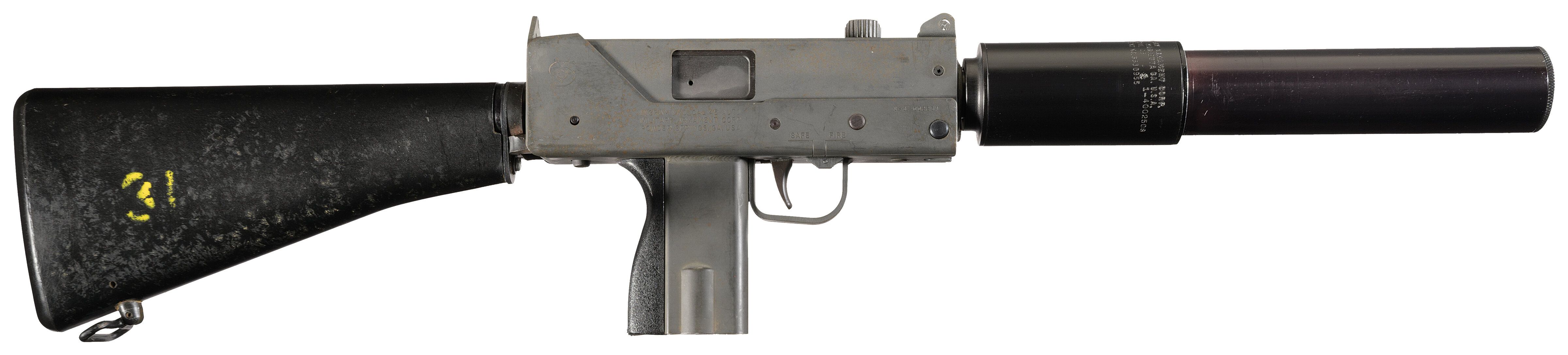 MAC M10 SMG/Silencer Combo, Class III/NFA Fully Transferable | Rock ...