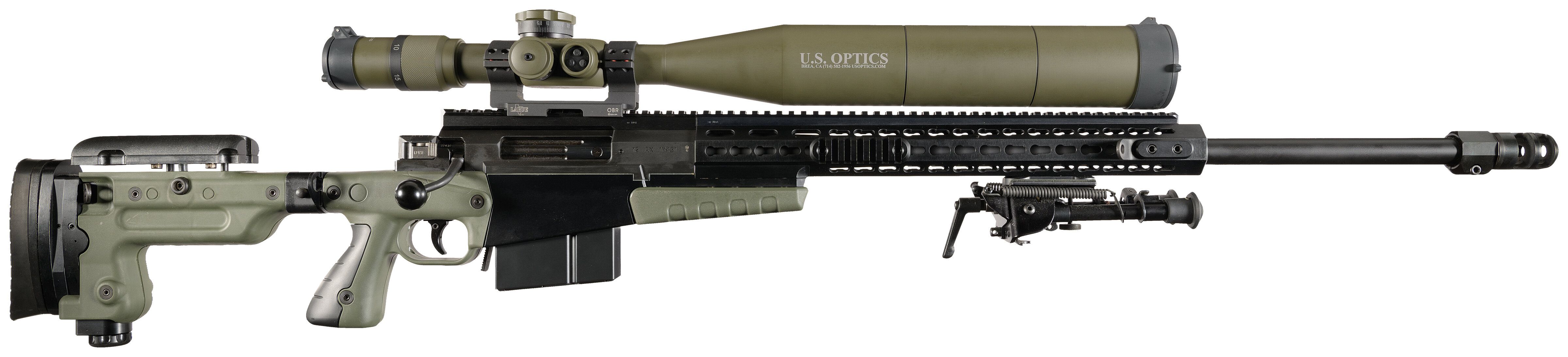 Accuracy International AX338 Rifle with U.S. Optics Scope | Rock Island ...