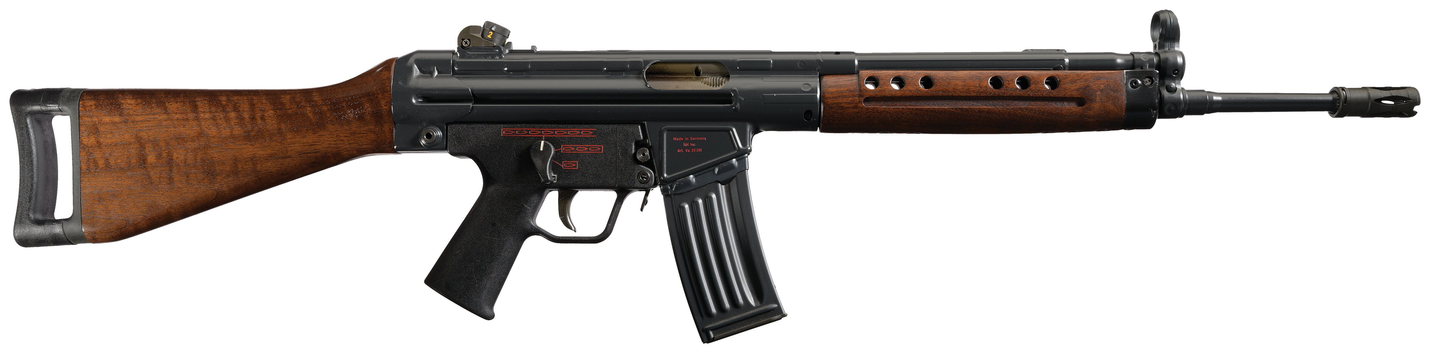 Fleming Firearms/H&K HK33A3, Class III/NFA Machine Gun | Rock Island ...