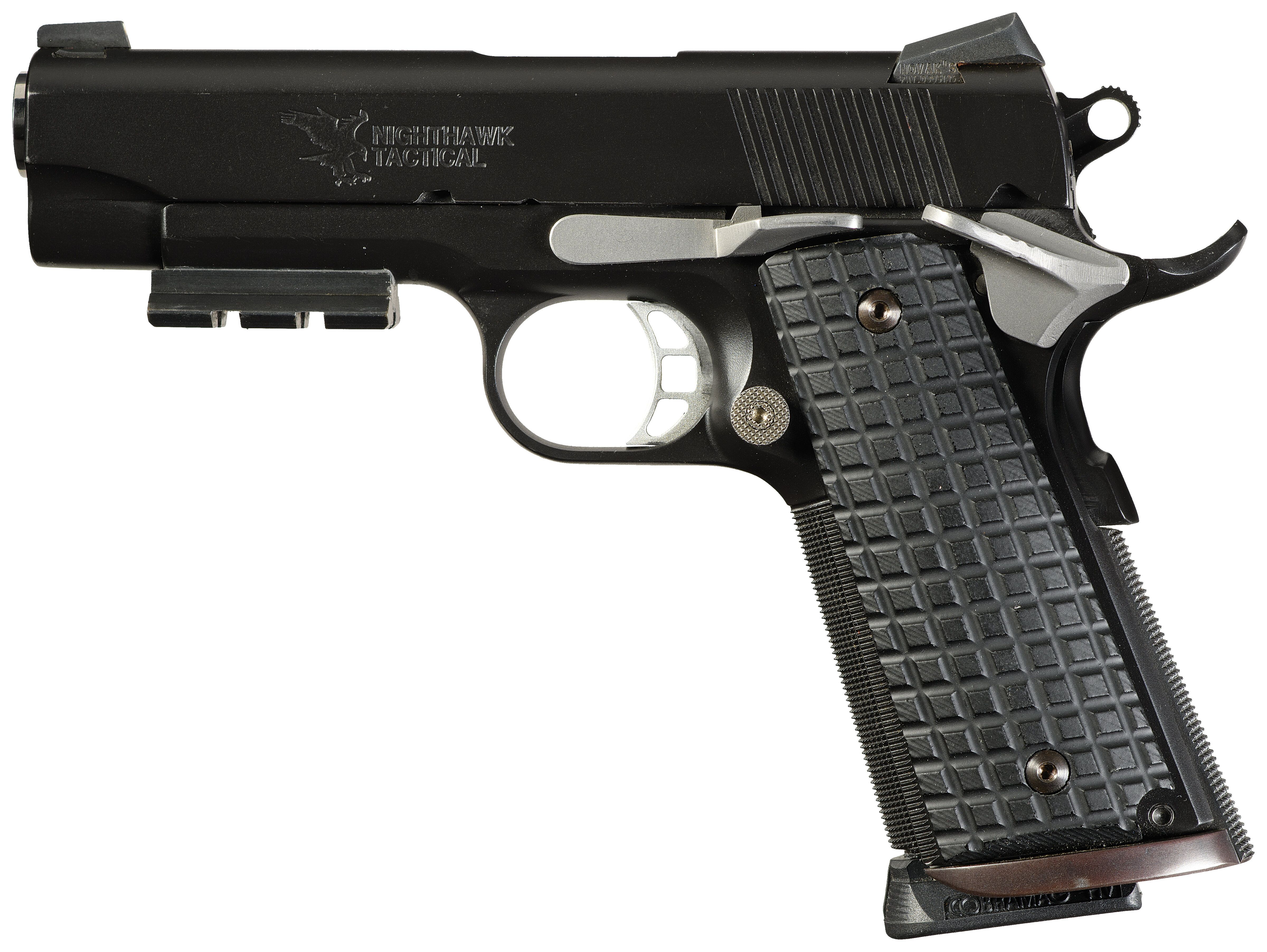 Nighthawk Custom Enforcer II Commander Semi-Automatic Pistol | Rock ...