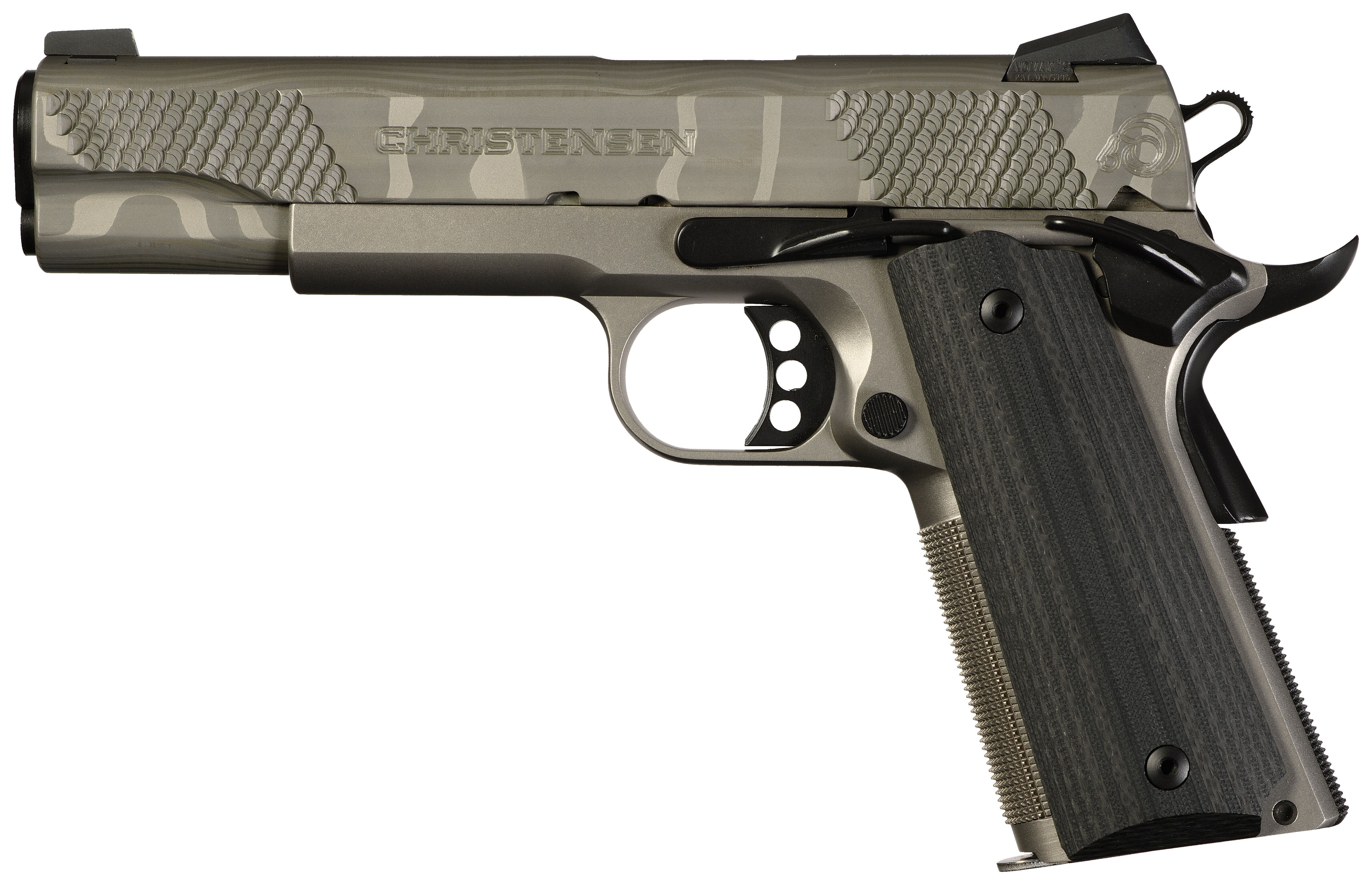 Christensen Arms Damascus Government Pistol | Rock Island Auction