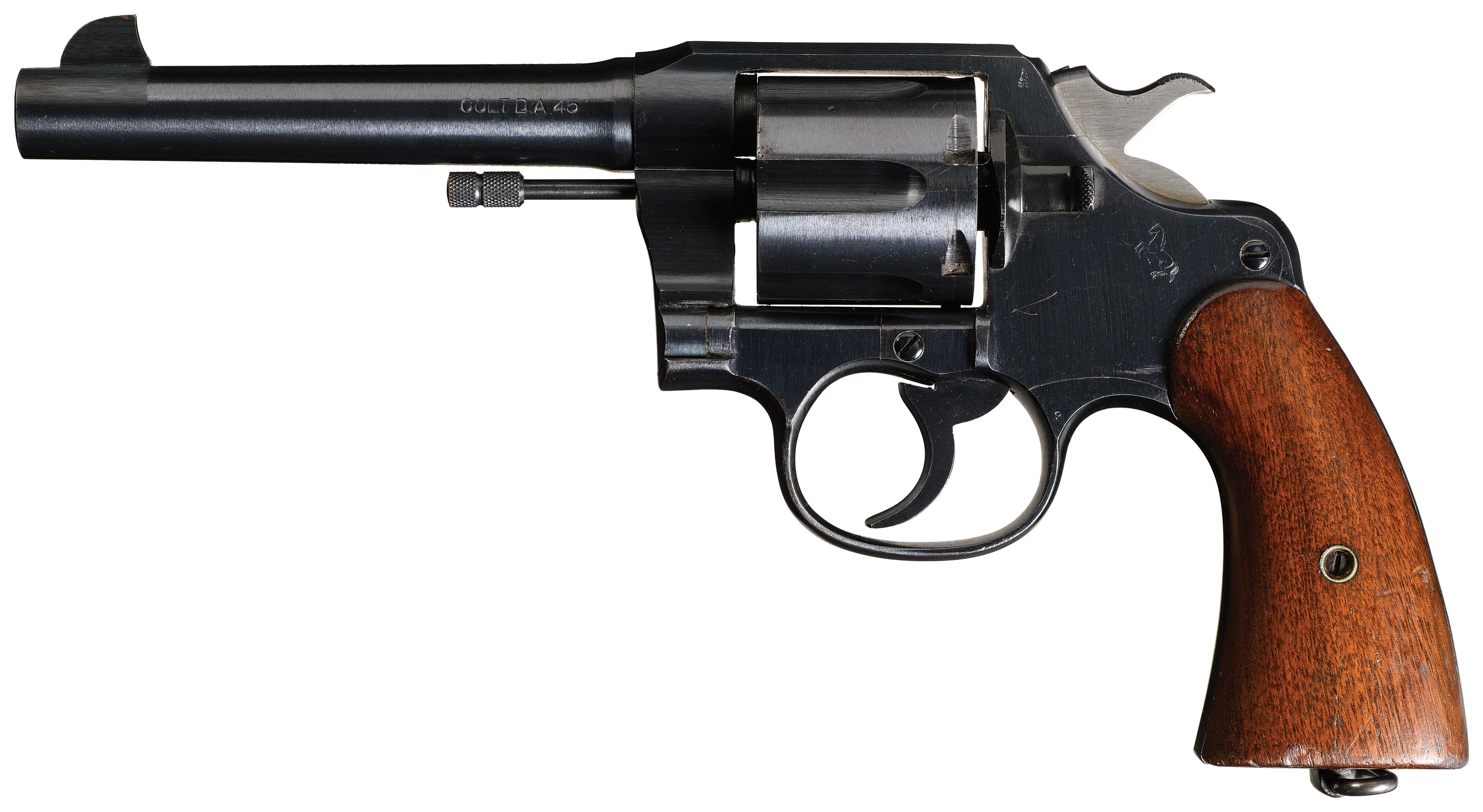 U.S. Colt Army Model 1917 Revolver with Holster Rig | Rock Island Auction