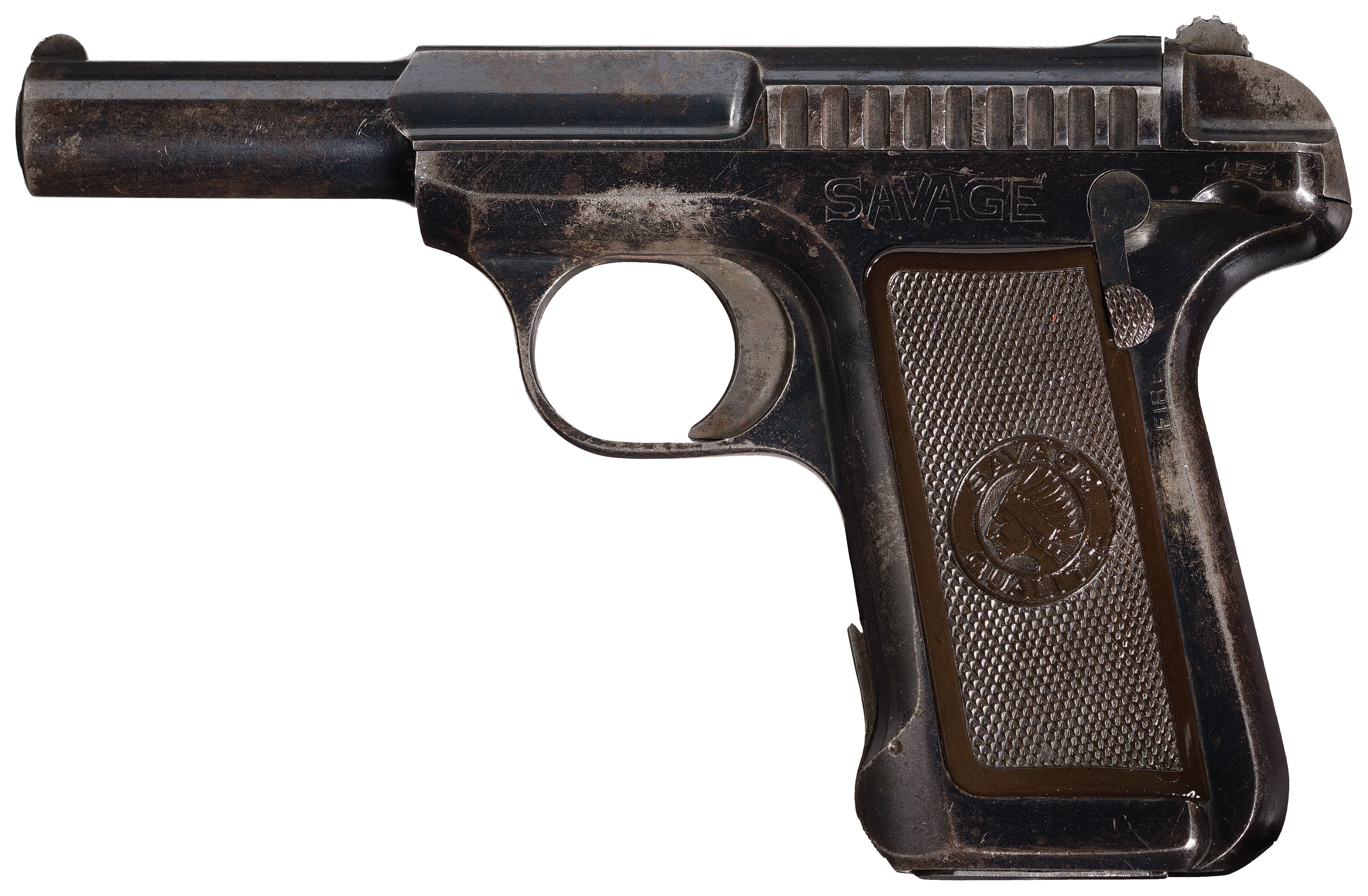 Serial Number "100001" Savage Model 1907 Pistol | Rock Island Auction