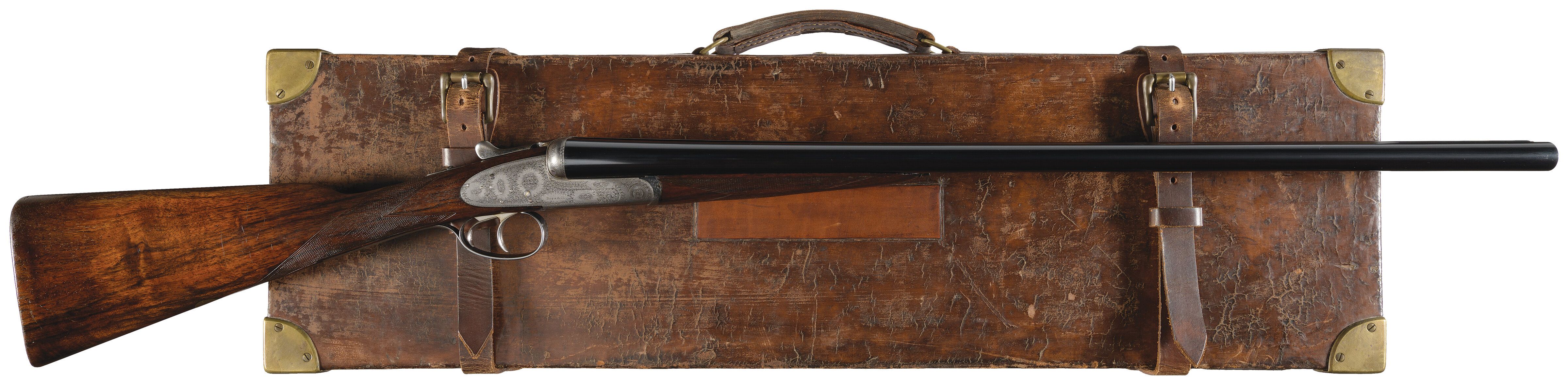 Boss & Co. Self-Opening Sidelock Double Barrel Ejector Shotgun | Rock ...